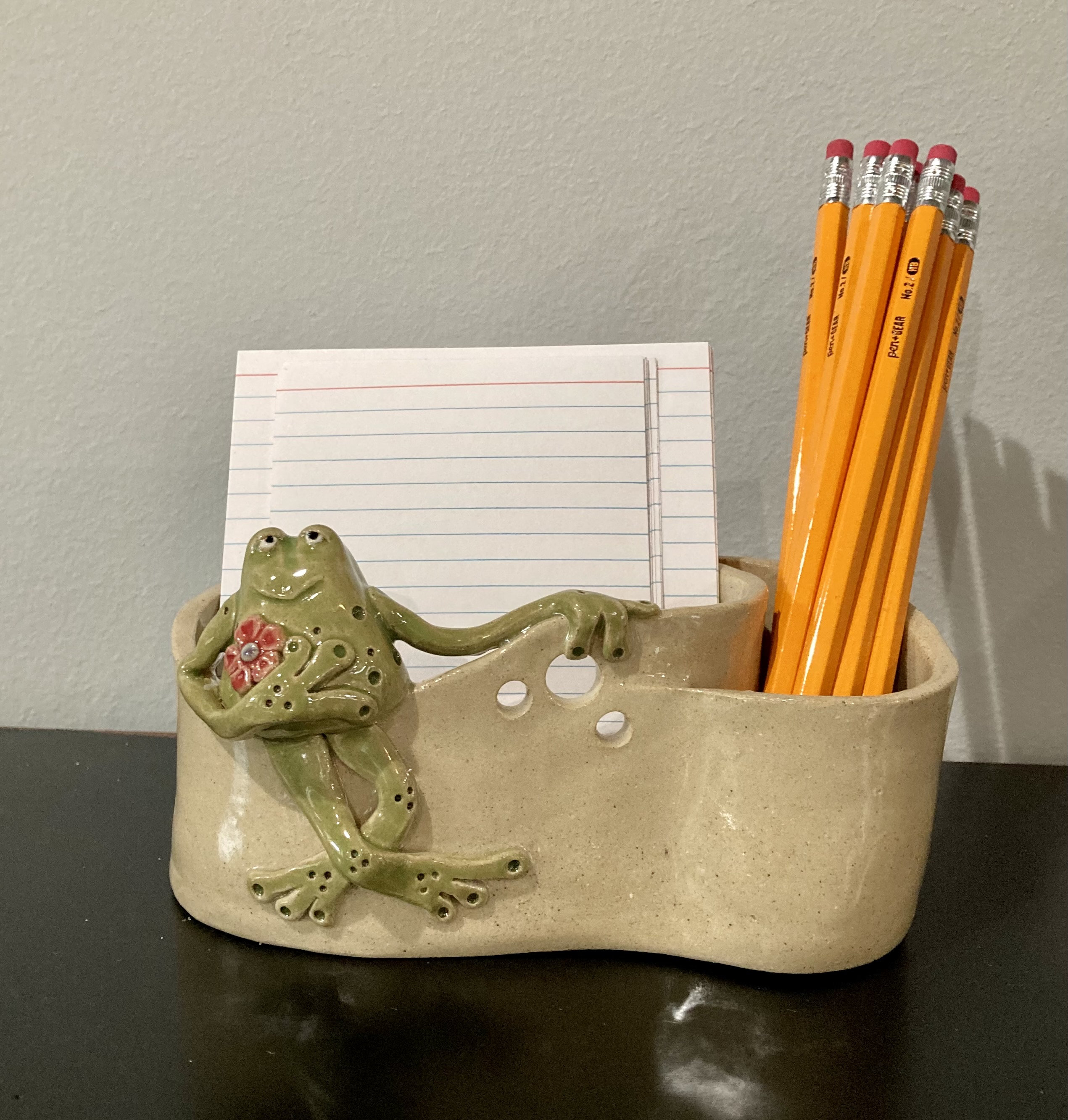 Frog Pencil Holder at Georgia Farber blog