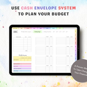 Digital Budget Financial Planner for Ipad, Android, Goodnotes, Xodo ...