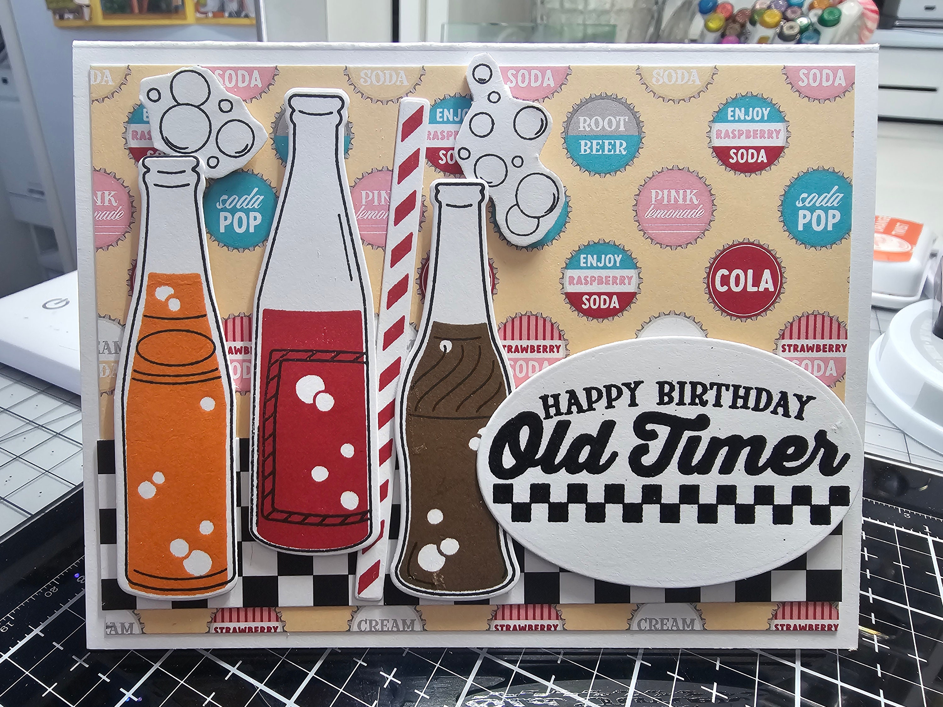 Happy Birthday Old Timer - Etsy