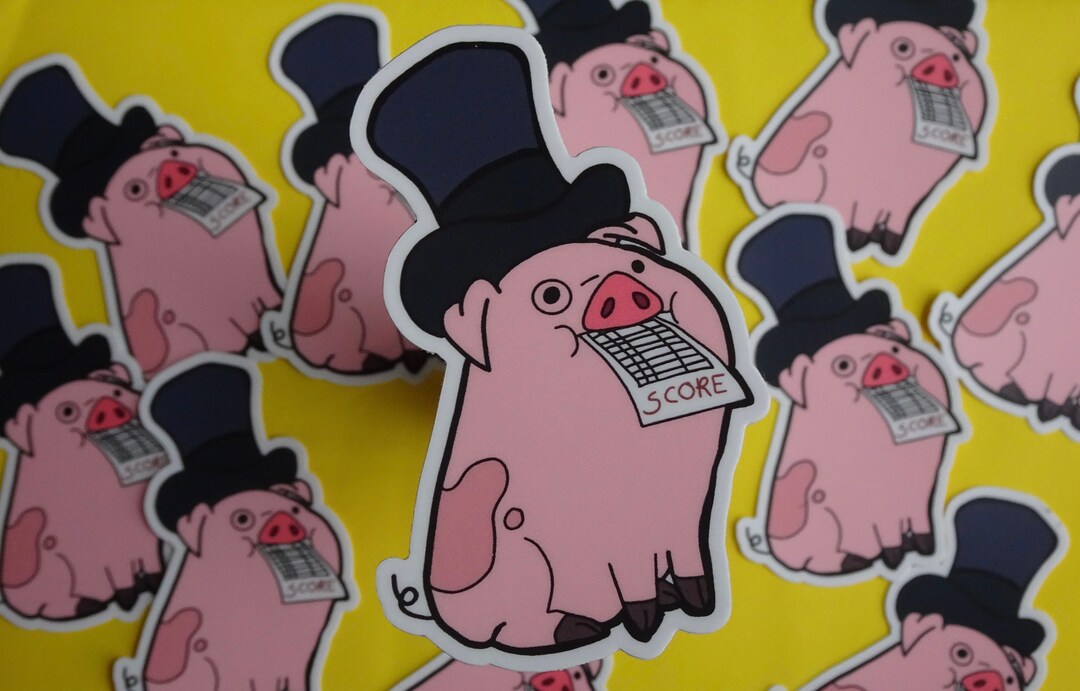 Waddles Gravity Falls Sticker - Etsy