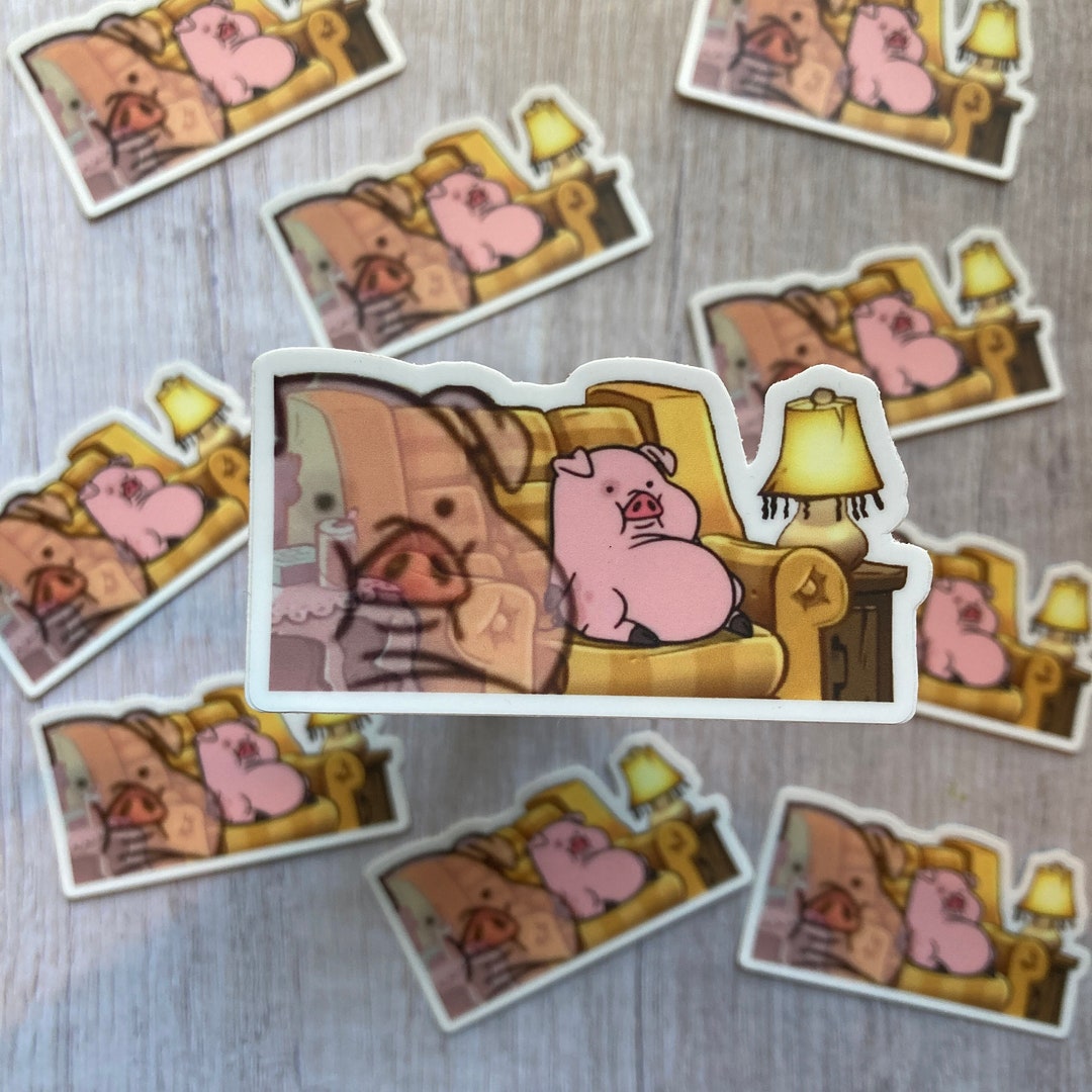 Gravity Falls - Waddles Meme Sticker - Etsy
