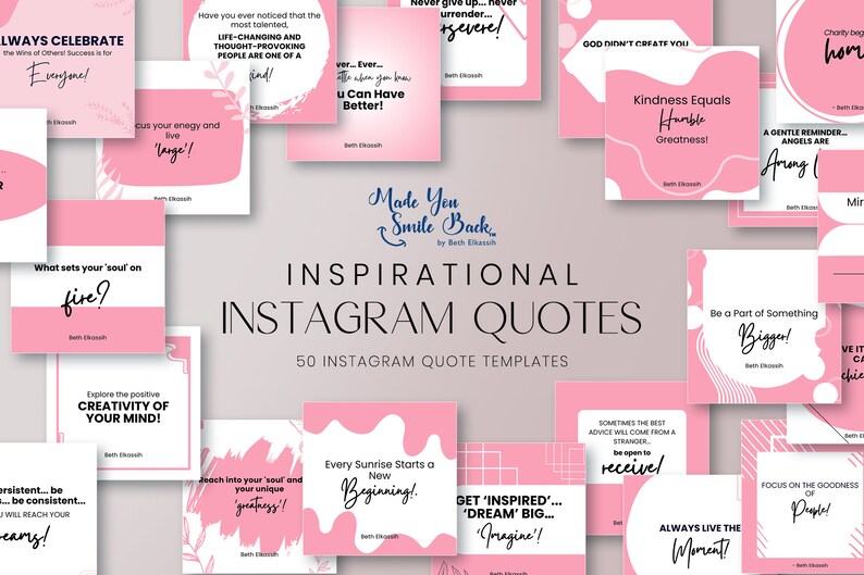 Editable Social Media Inspirational Quotes, Digital Quotes, Social ...