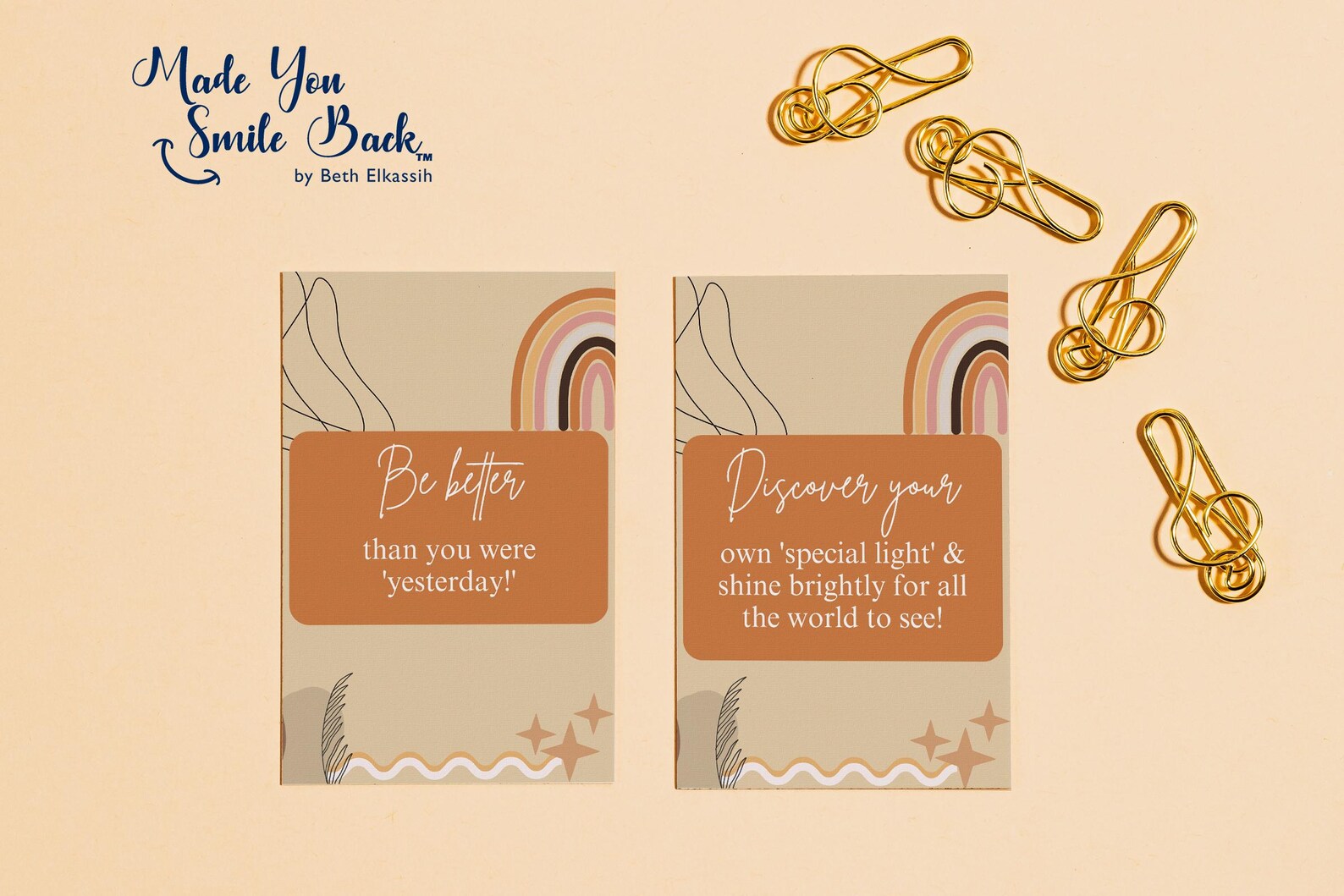 Boho Affirmation Cards: Printable Affirmations, Motivational Deck ...