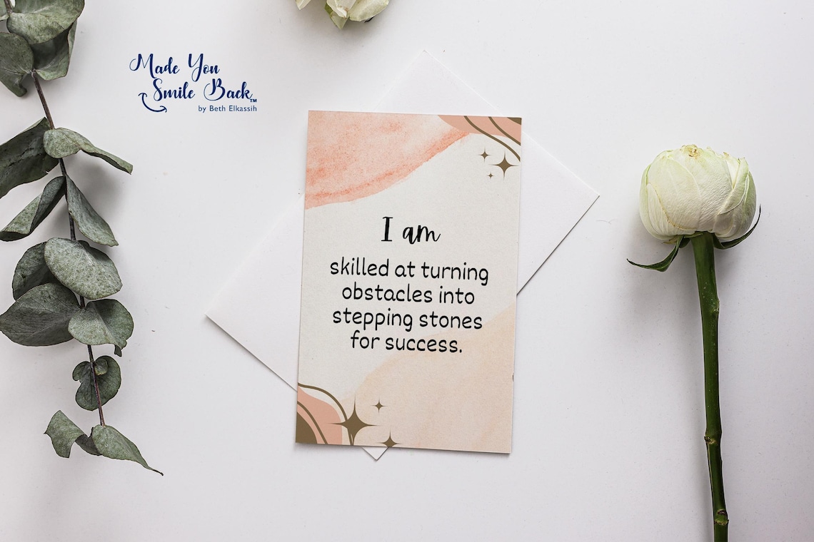 Affirmation Cards for Success, Printable, Station, Daily, Download ...