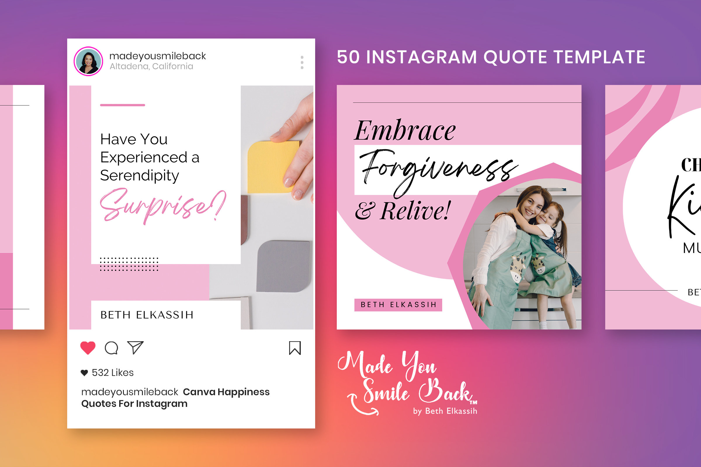 Canva Happiness Quotes for Instagram, Customizable Quotes, Canva Quotes ...
