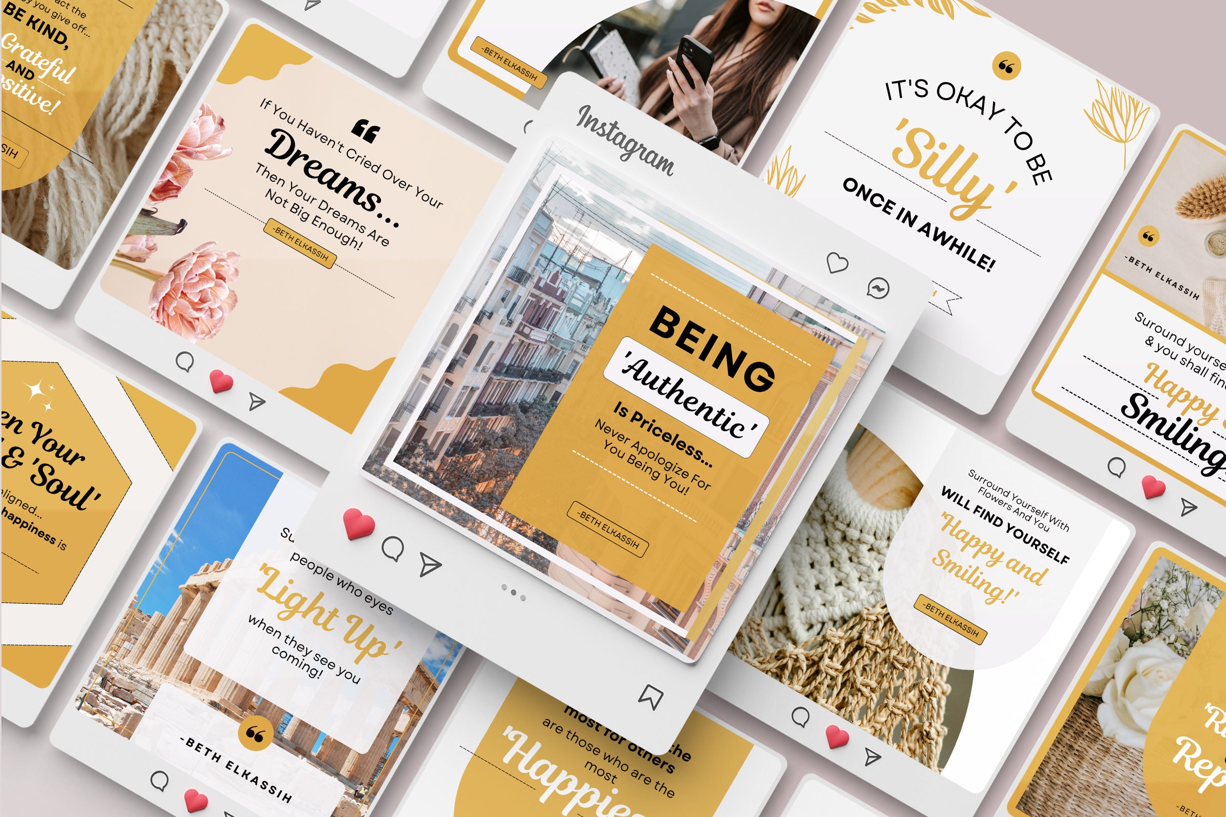 Editable Joy Quotes, Canva Template Instagram, Editable Quotes ...