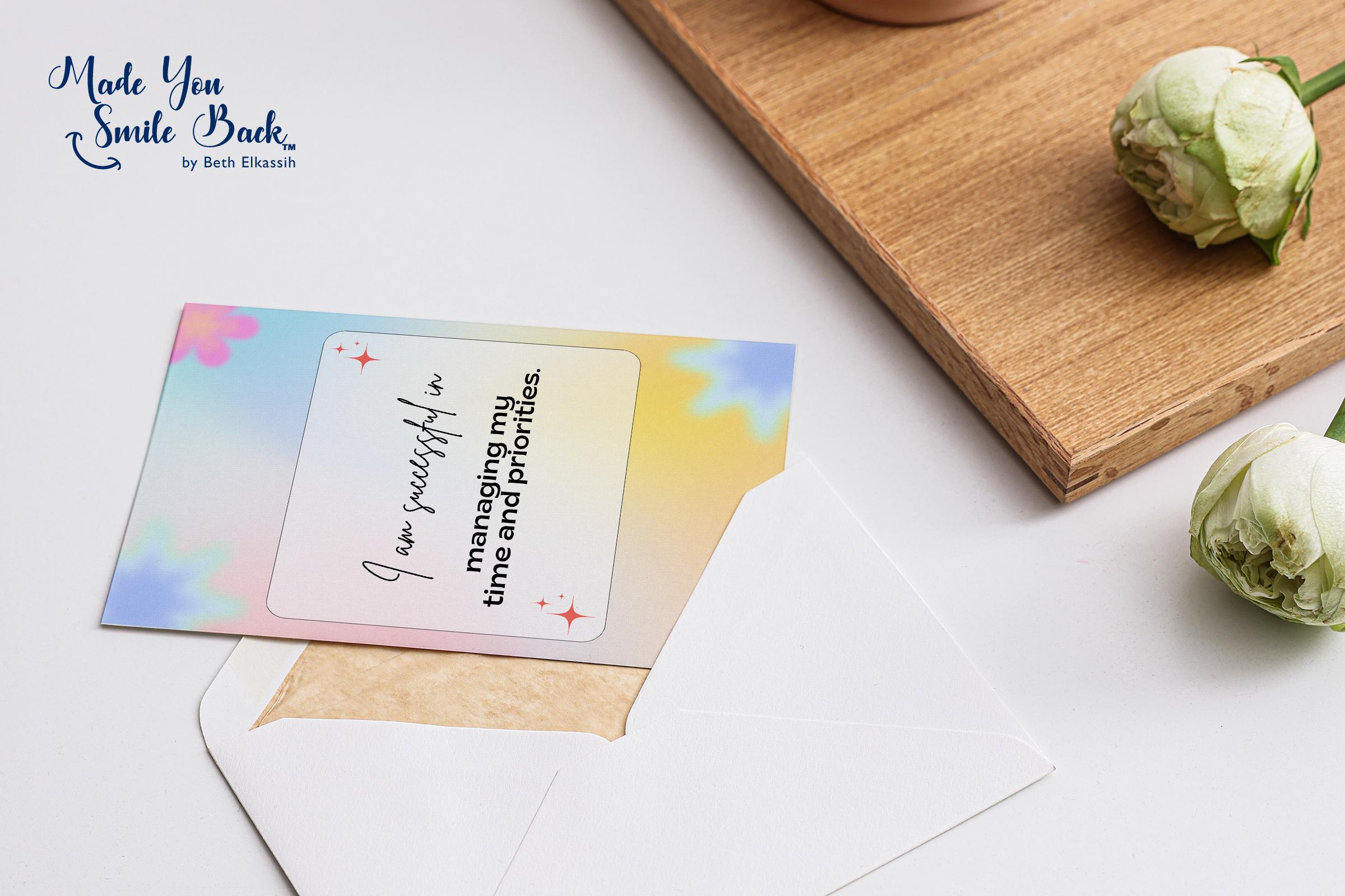 Positive Affirmations for Work Stress, Positive Affirmation Cards ...