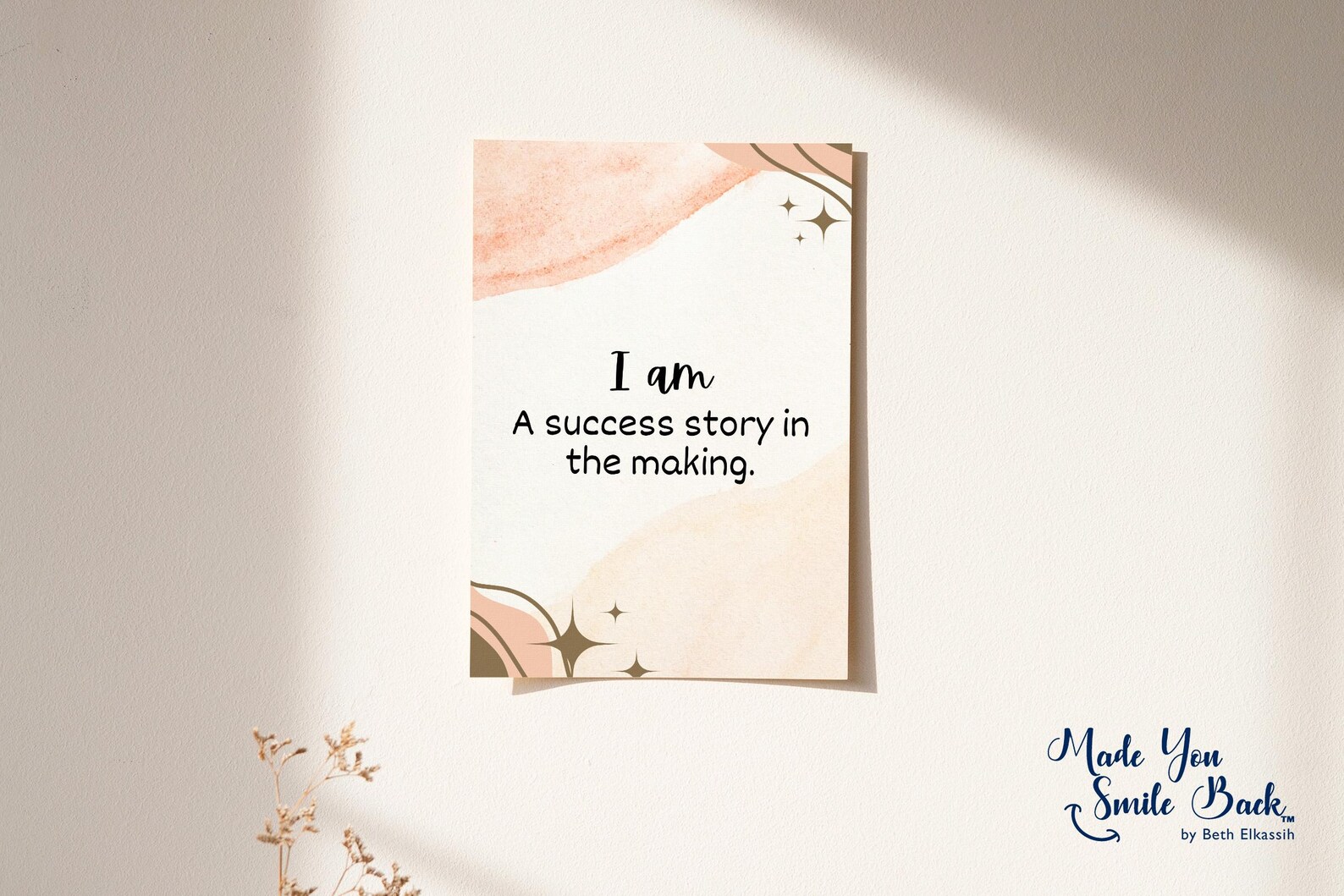 Affirmation Cards for Success, Printable, Station, Daily, Download ...
