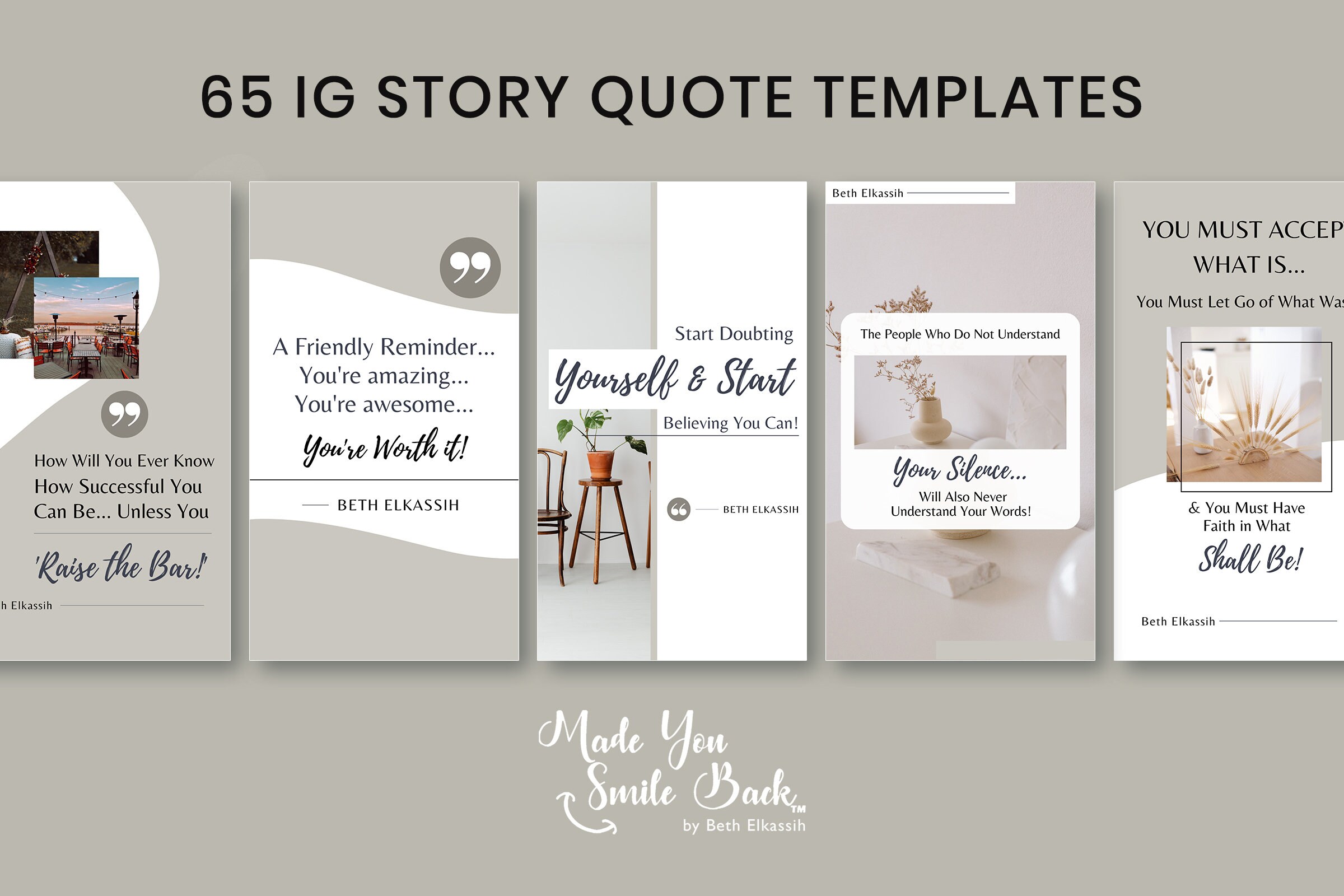 Happiness Quotes, Canva Template Canva Instagram Instagram Story ...