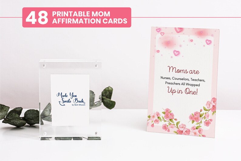 Printables Positive Affirmation for Moms, Single Mom Affirmations, Mom ...