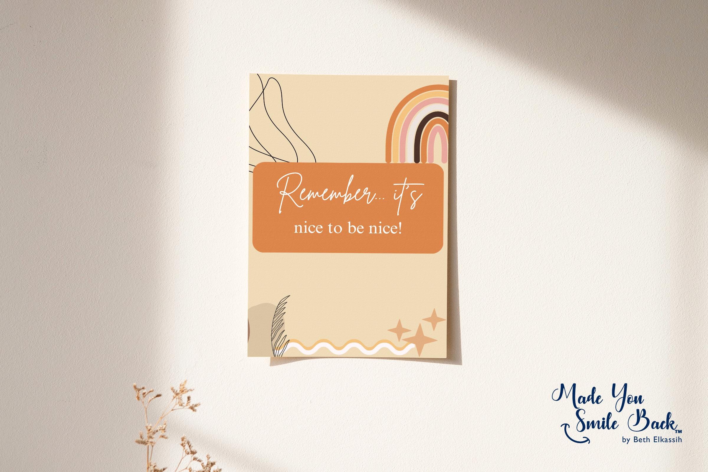 Boho Affirmation Cards: Printable Affirmations, Motivational Deck ...