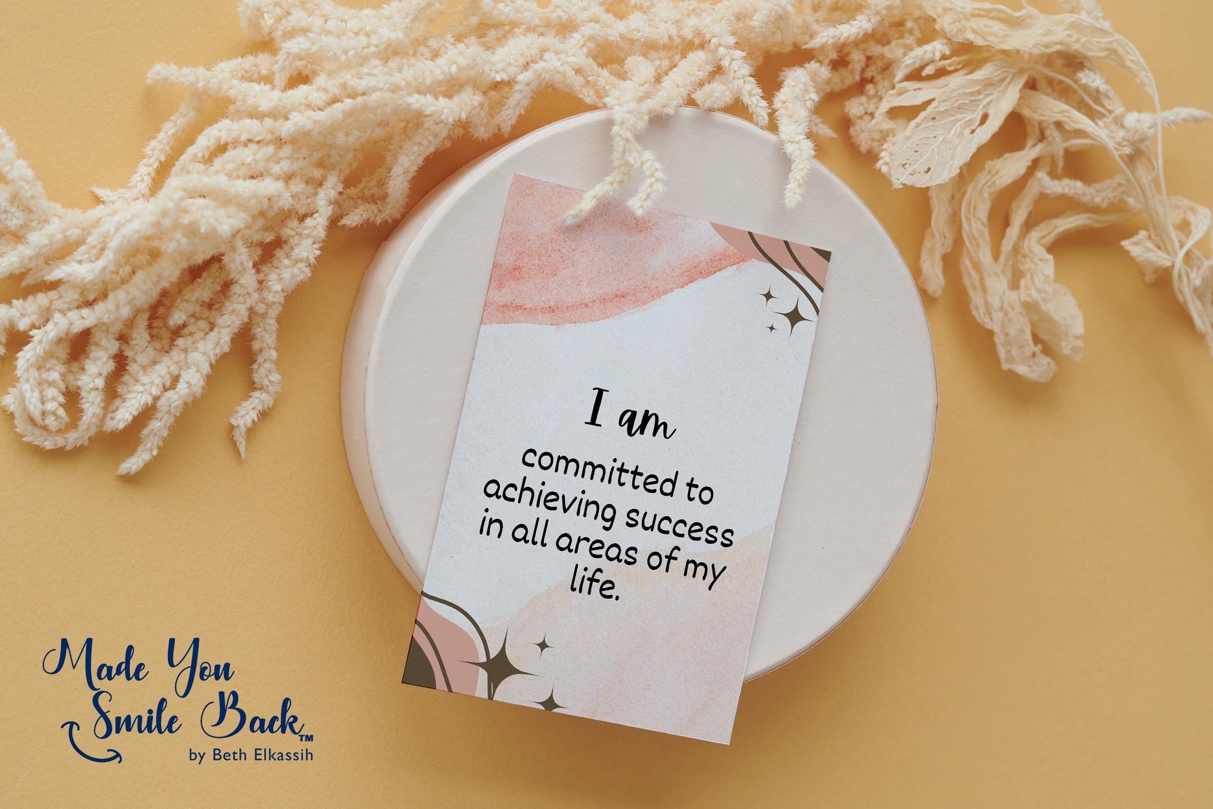 Affirmation Cards for Success, Printable, Station, Daily, Download ...