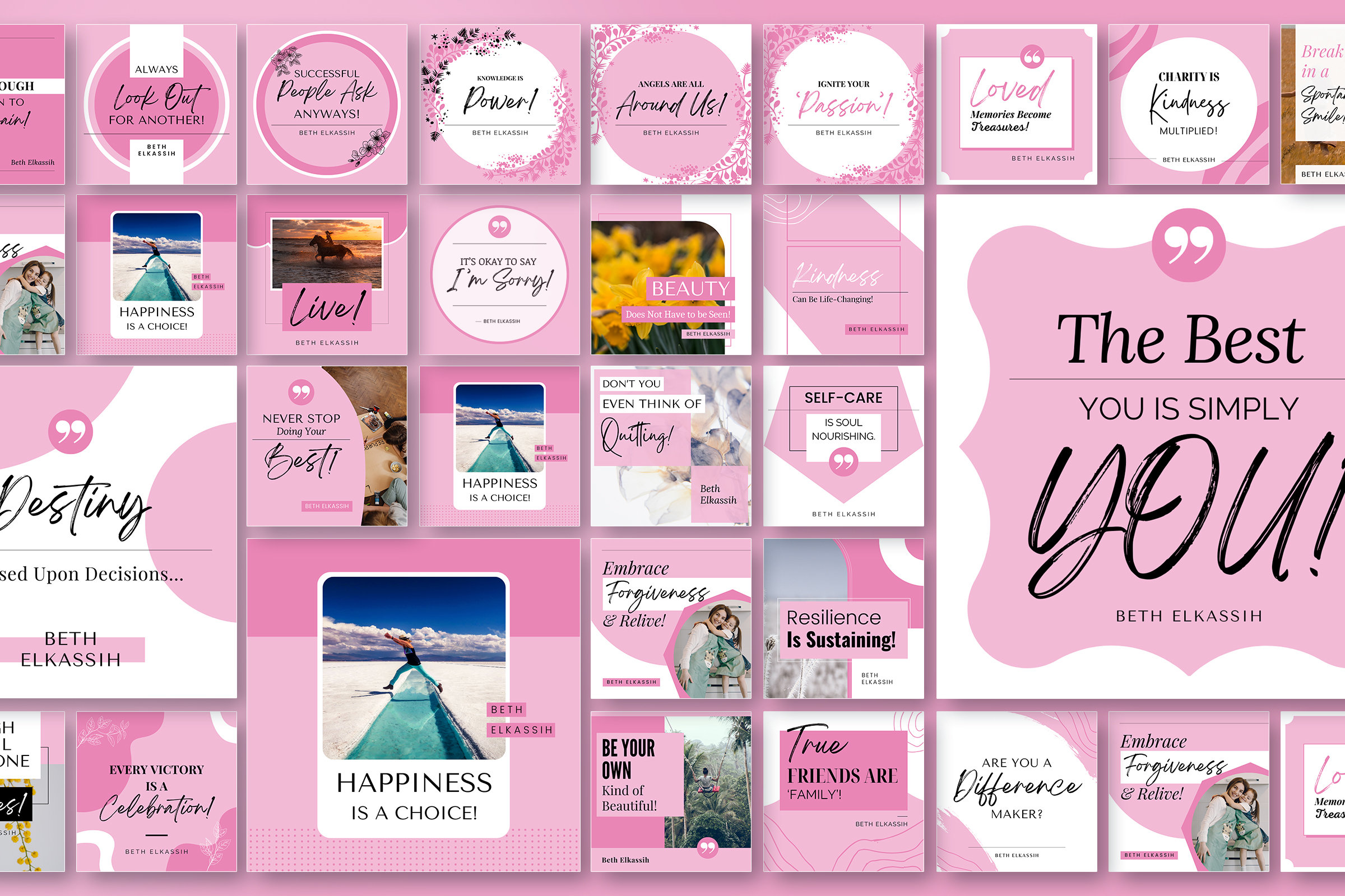 Canva Happiness Quotes for Instagram, Customizable Quotes, Canva Quotes ...