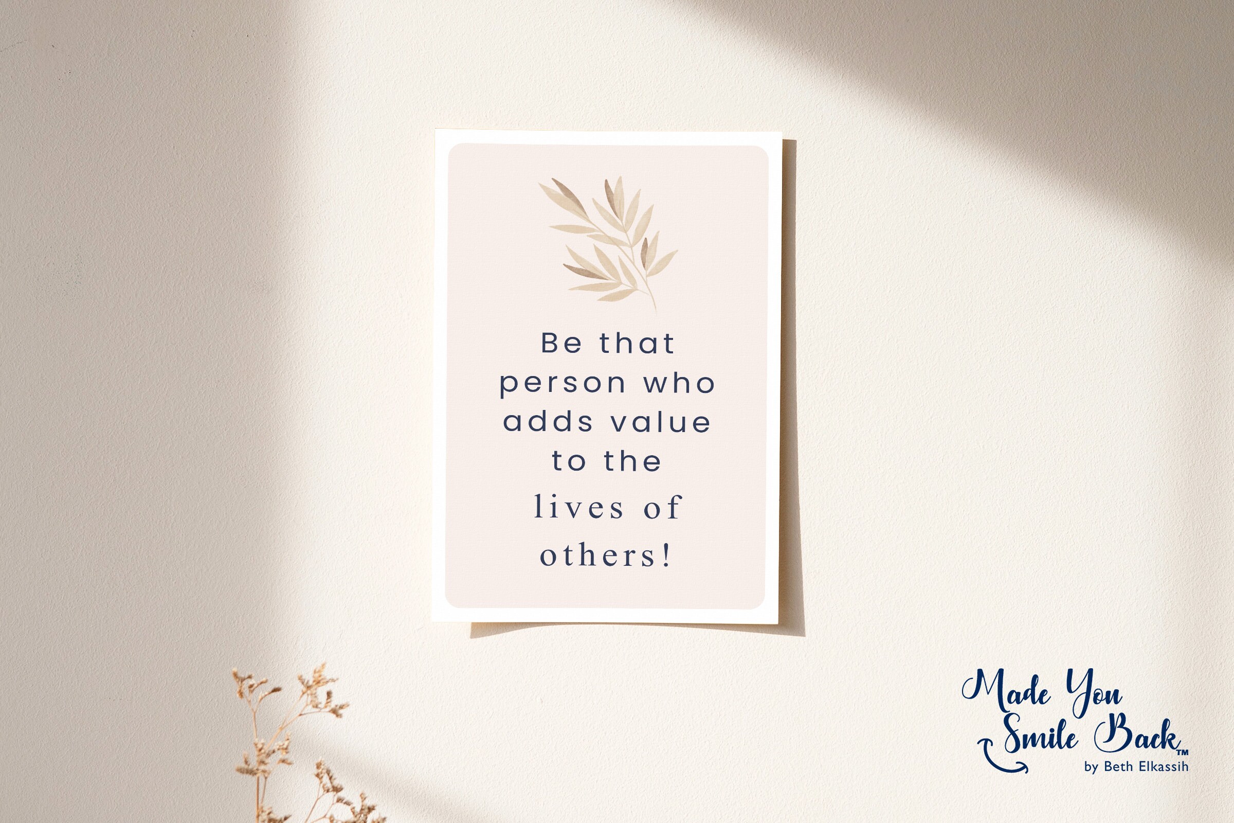 Kindness Affirmations Printables Cards, Positive Affirmation, Daily ...