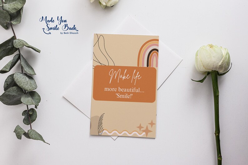 Boho Affirmation Cards: Printable Affirmations, Motivational Deck ...