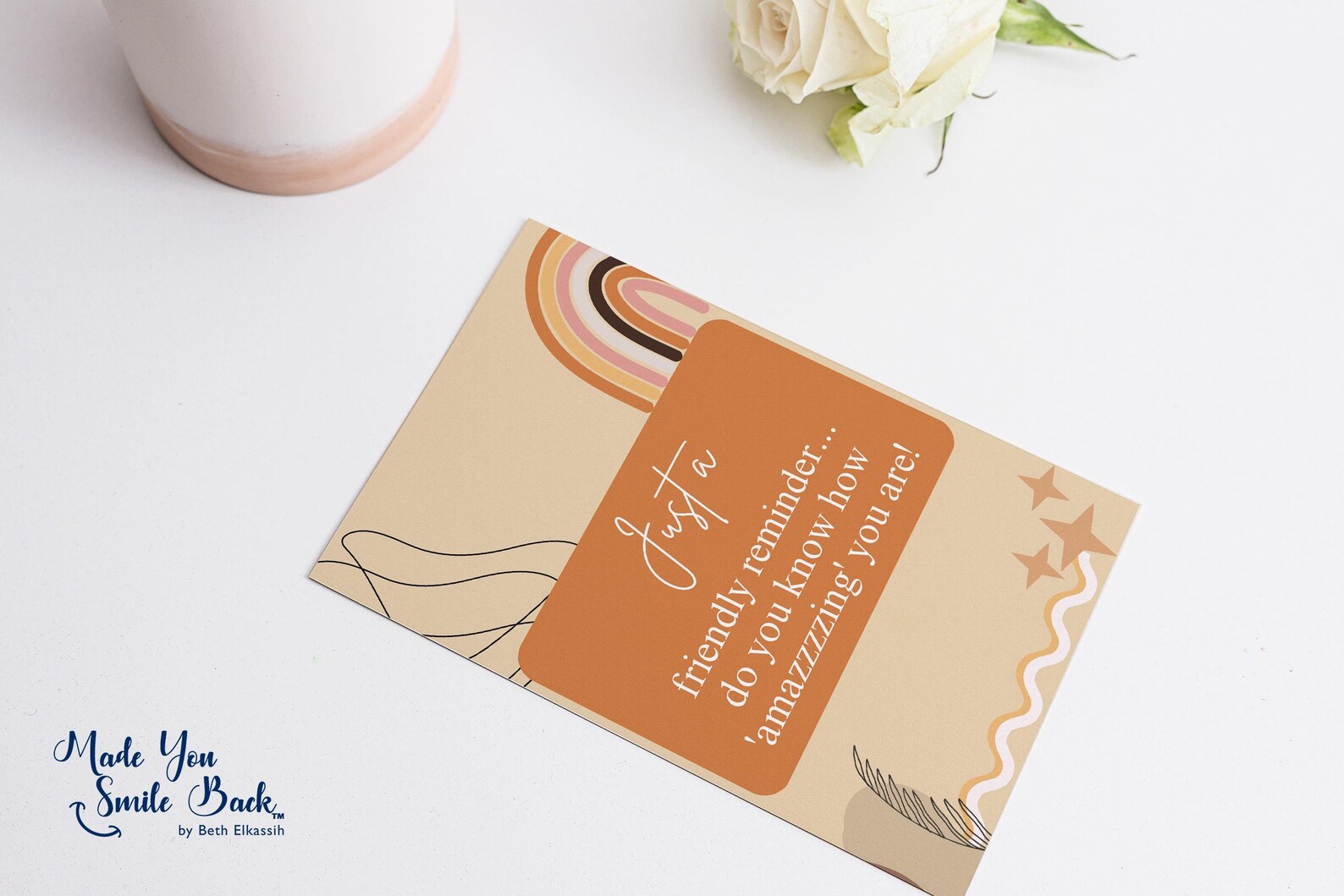 Boho Affirmation Cards: Printable Affirmations, Motivational Deck ...