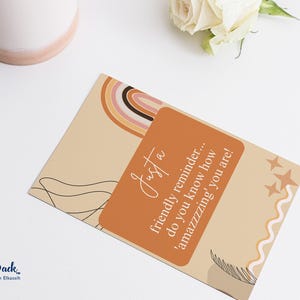 Boho Affirmation Cards: Printable Affirmations, Motivational Deck ...