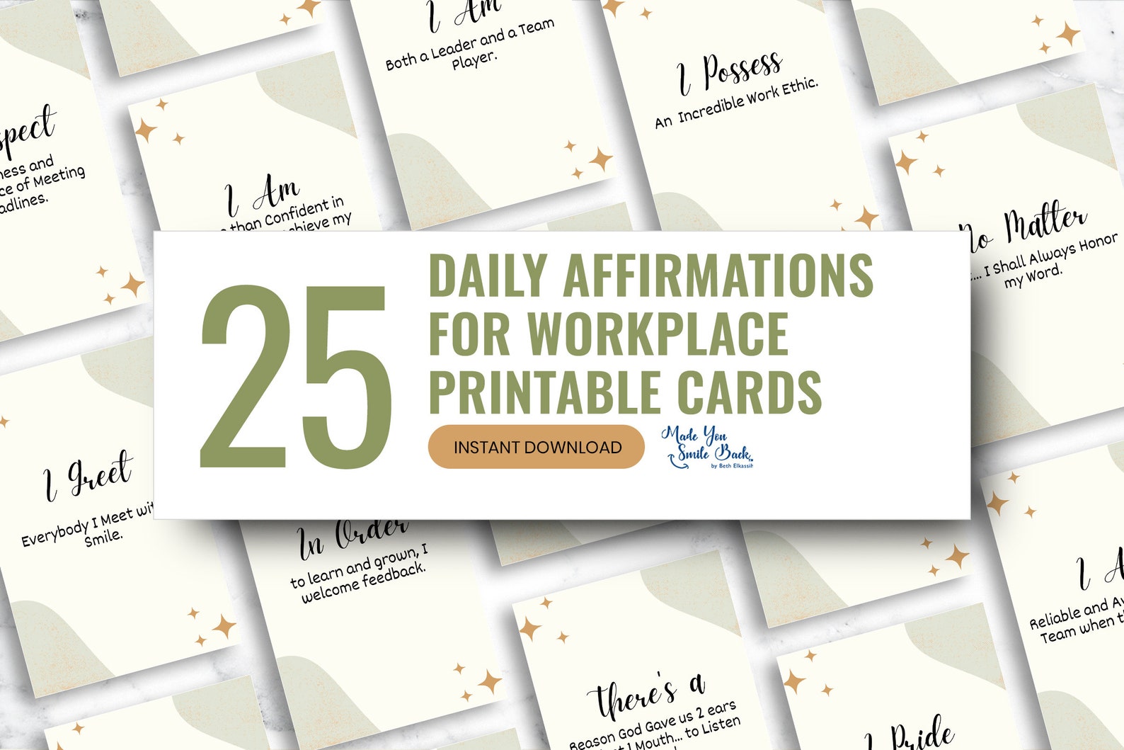 Daily Affirmations for Workplace, Affirmations for Workplace ...