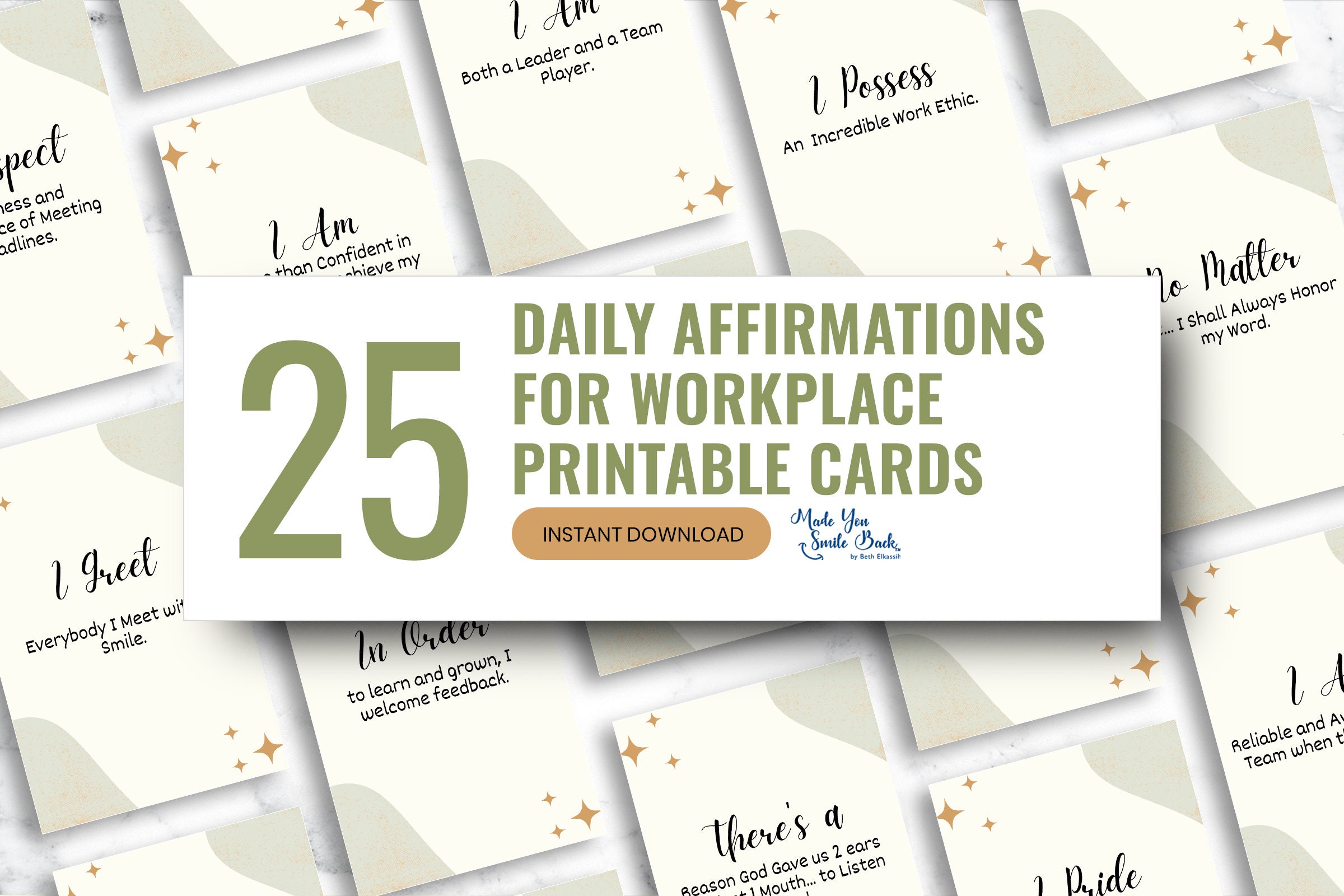 Daily Affirmations for Workplace, Affirmations for Workplace ...