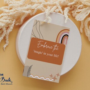 Boho Affirmation Cards: Printable Affirmations, Motivational Deck ...