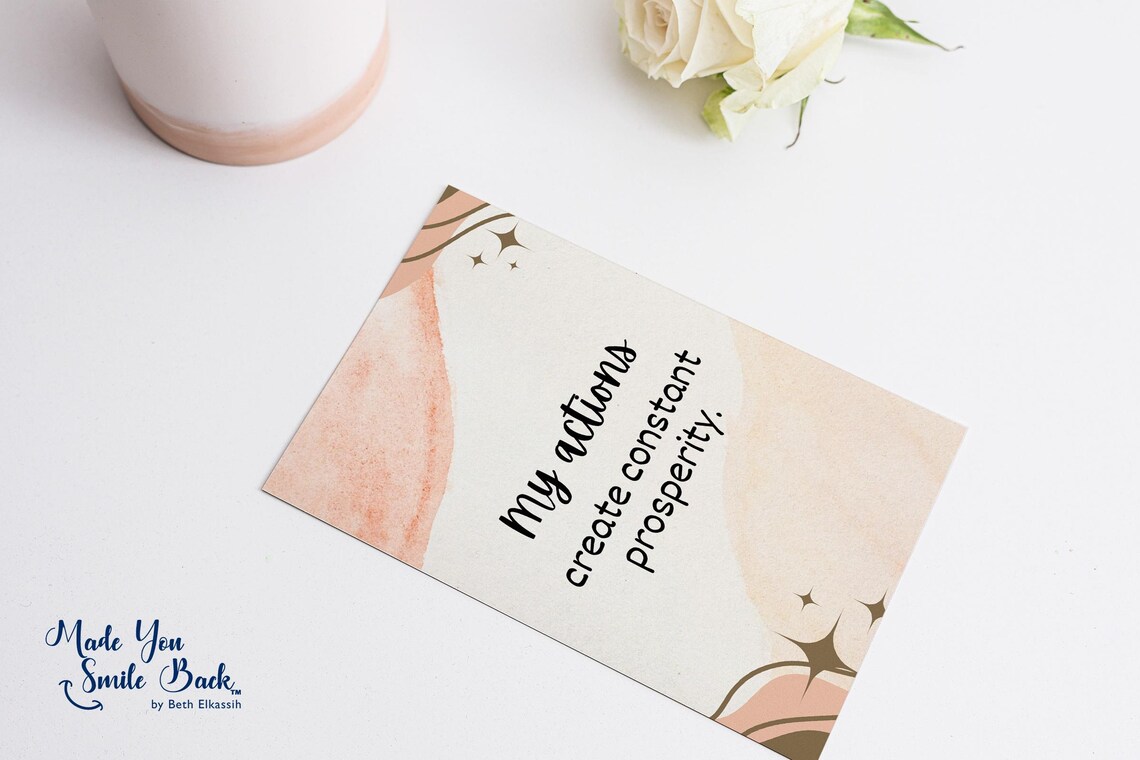 Affirmation Cards for Success, Printable, Station, Daily, Download ...