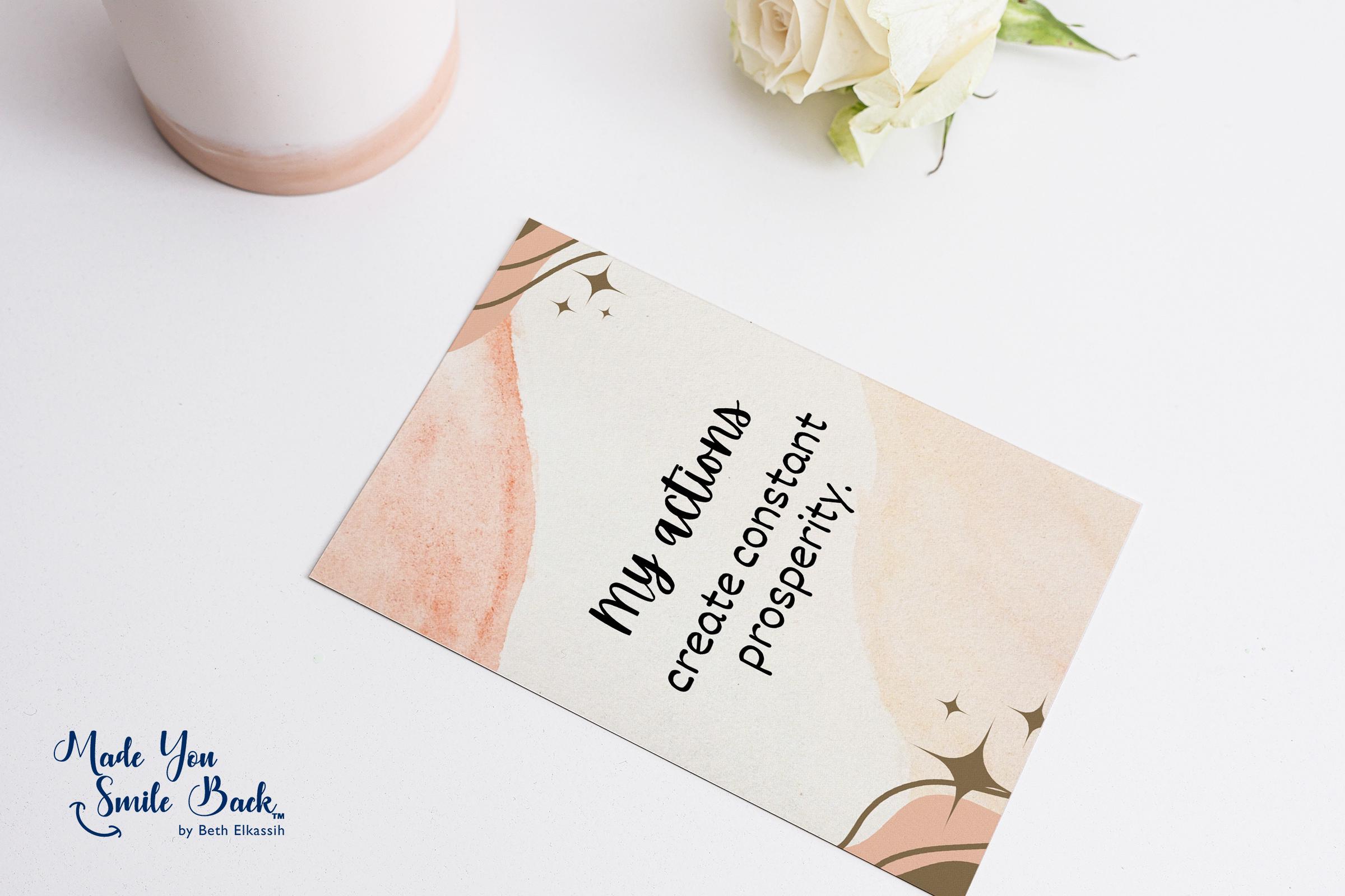 Affirmation Cards for Success, Printable, Station, Daily, Download ...