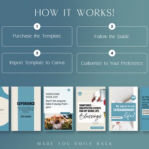 Customizable Happiness Pinterest, Canva Template, Editable Quotes ...