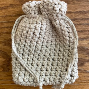 Crochet Drawstring Pouch PATTERN Only--beginner Friendly Crochet ...