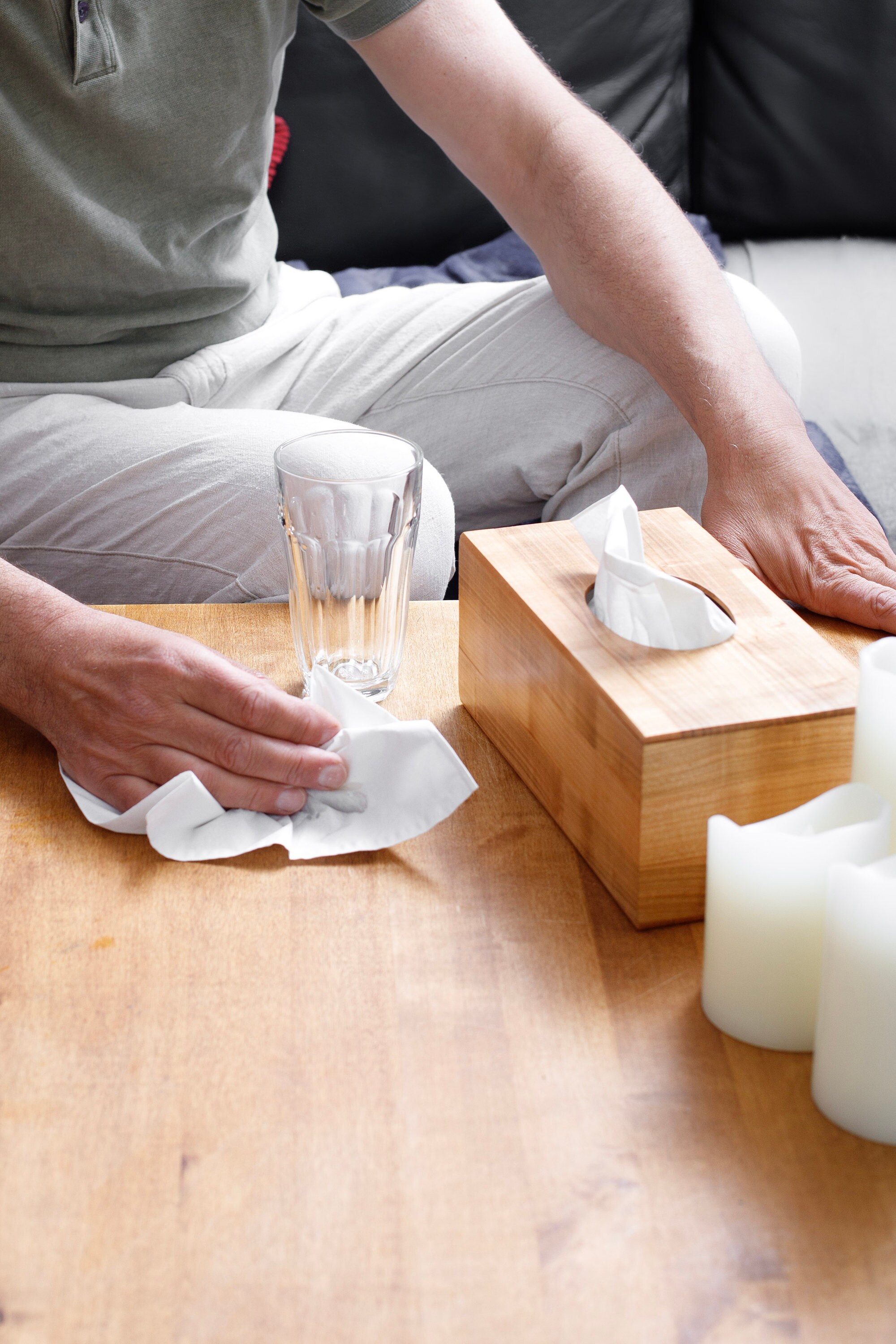 Handkerchief Box Made of Douglas Fir - Etsy UK