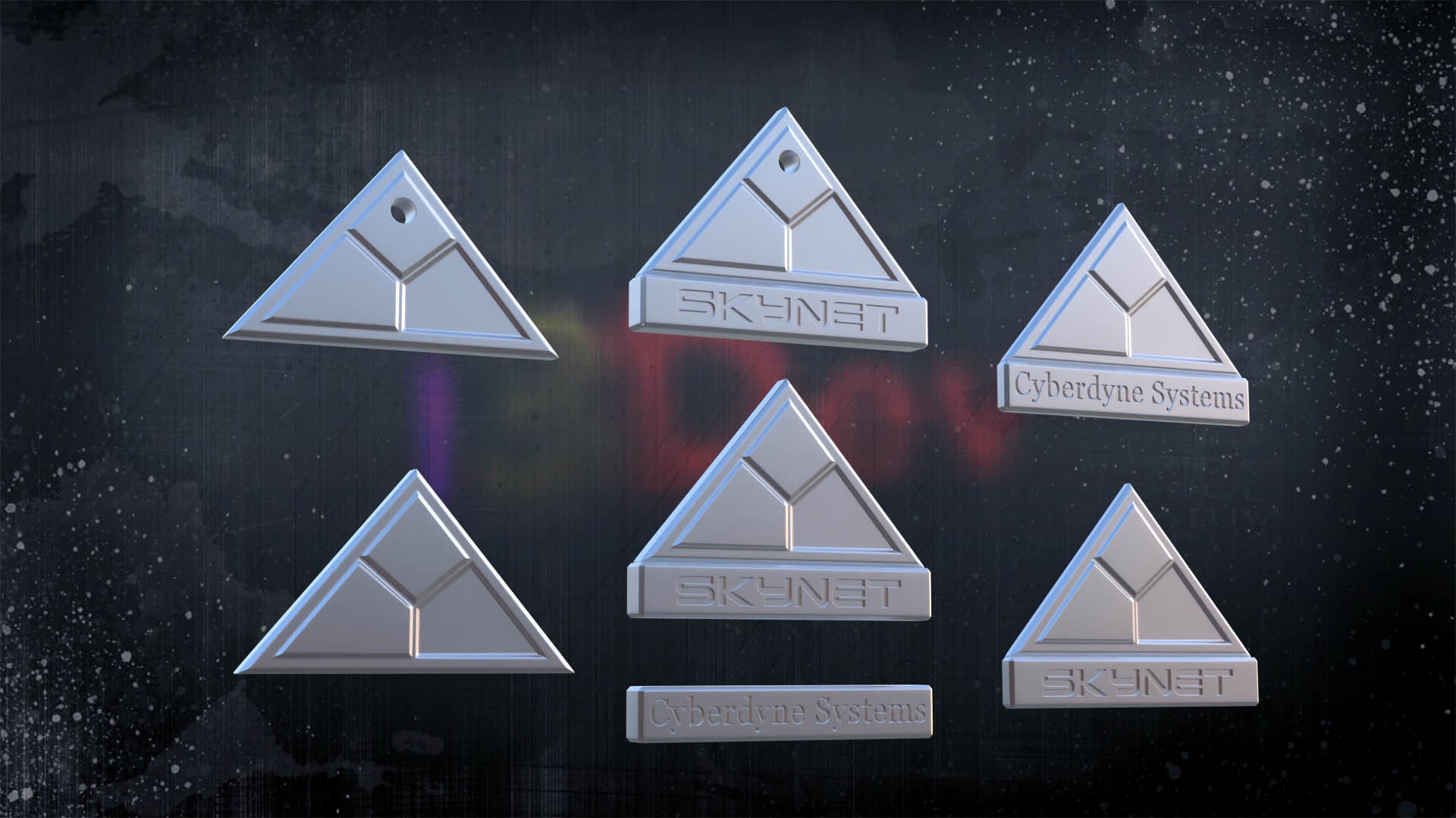 SKYNET Logo, Keychain - Etsy