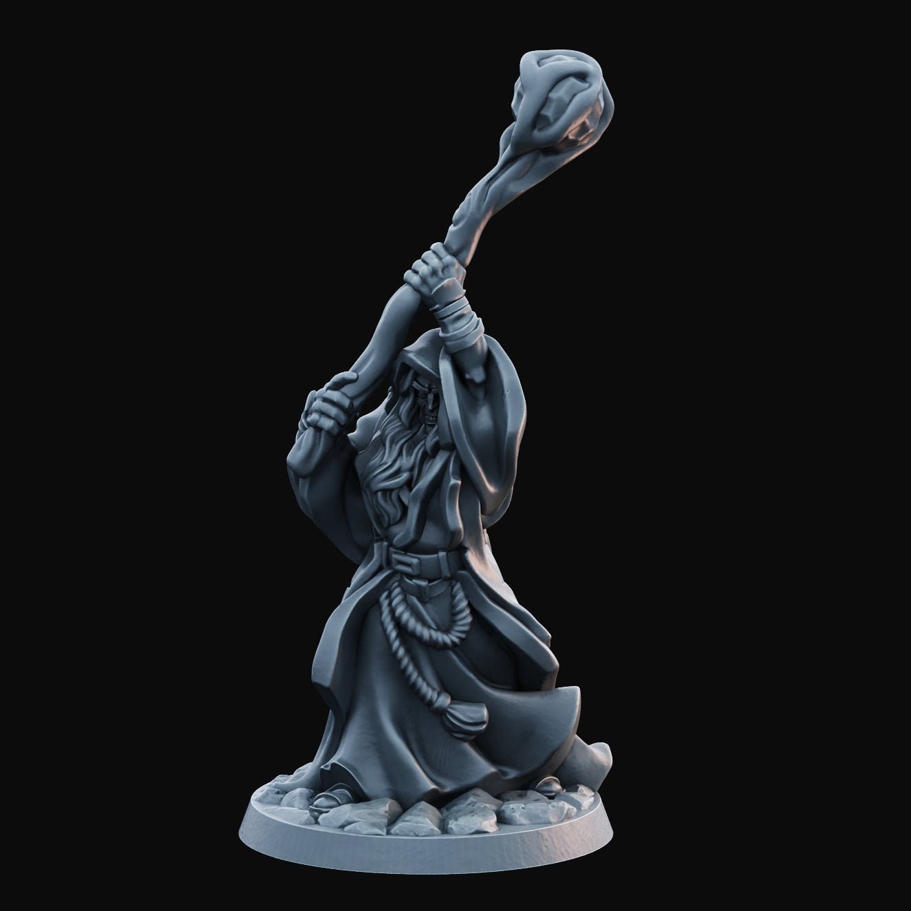 Human Sorcerer Staff
