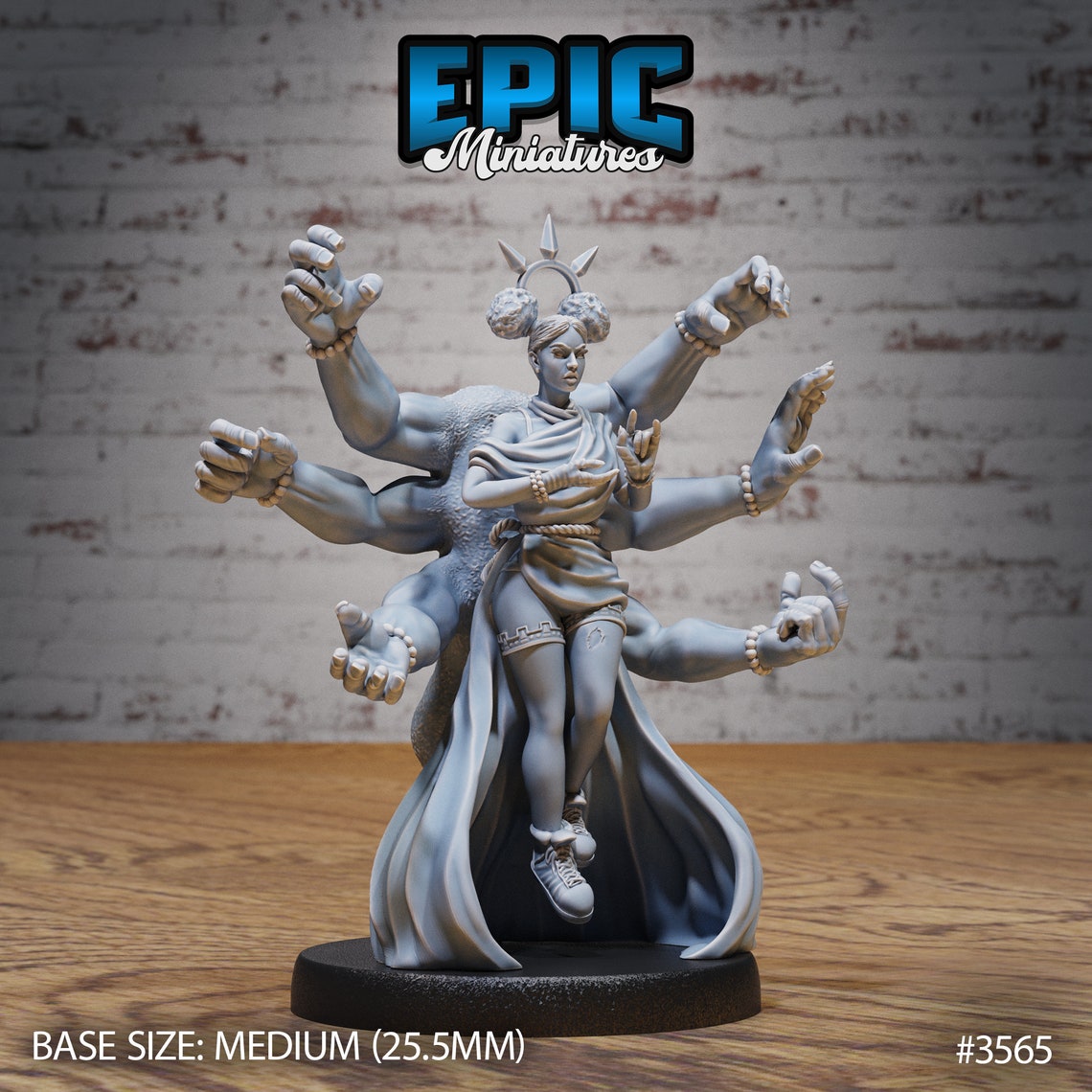 Iron Fist Tournament, Divine Hands Priestess - Epic Miniatures ...