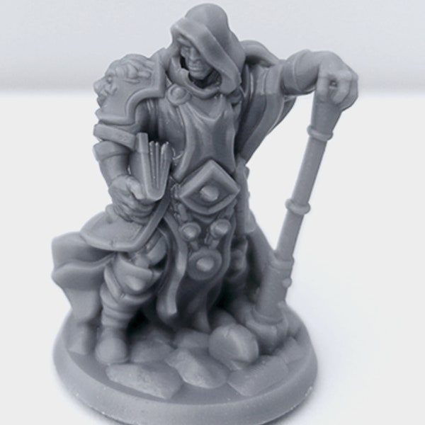 Human Cleric Miniature - Etsy