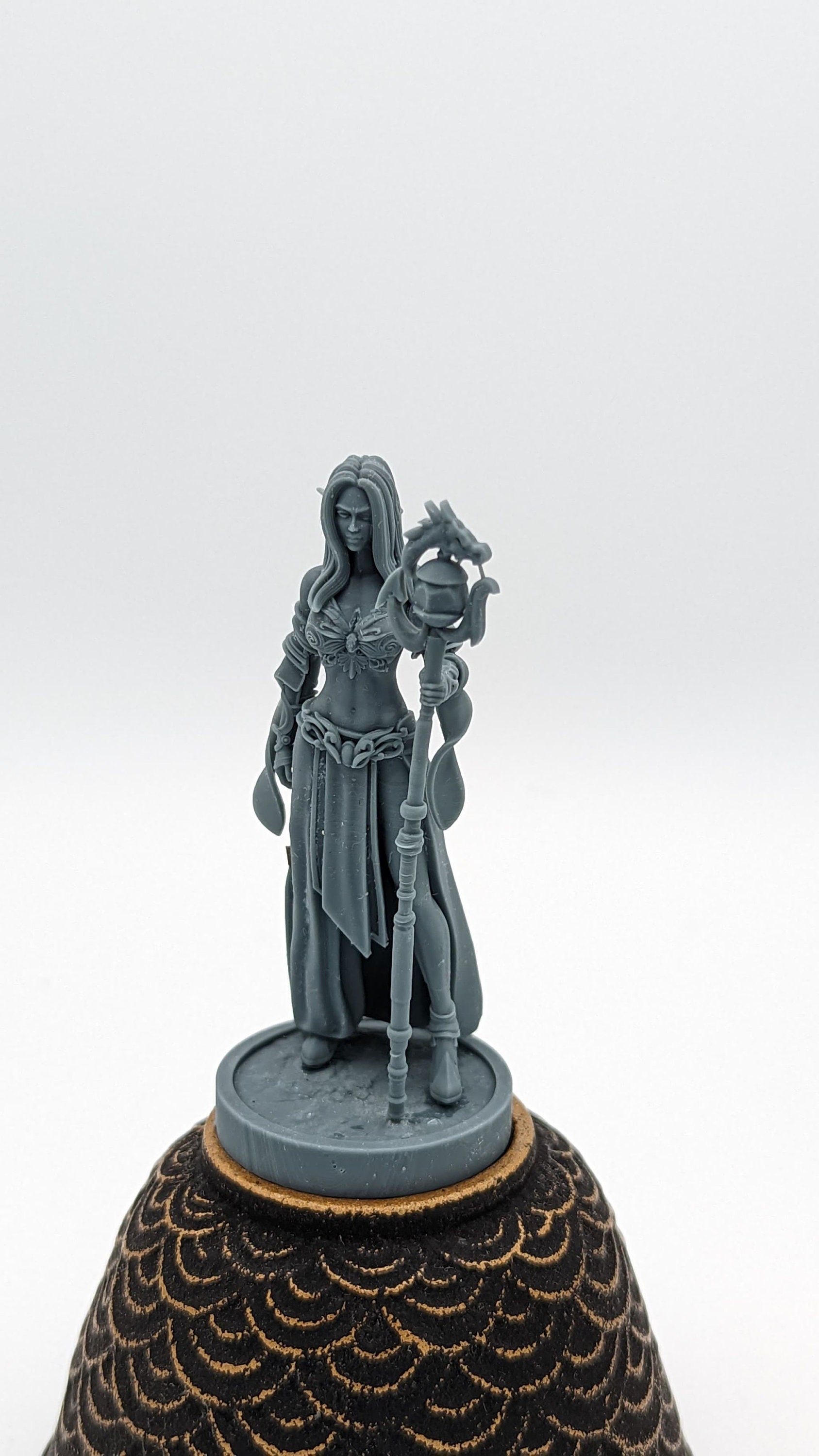 Aurora Elf Spellcaster Miniature for Tabletop Rpgs Fantasy - Etsy