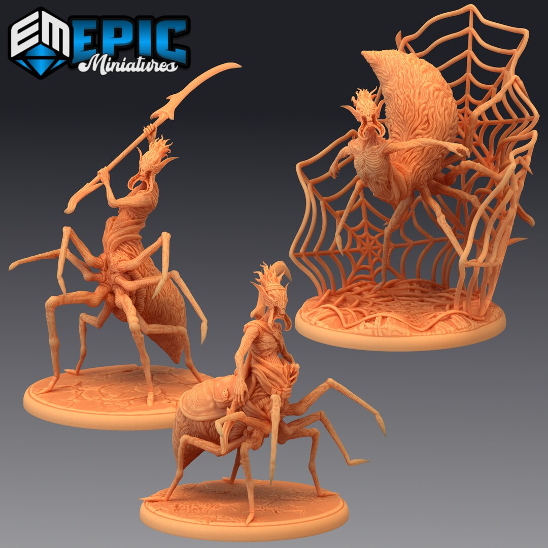 Drider Abomination (large Creature) - Epic Miniatures | Dungeons ...