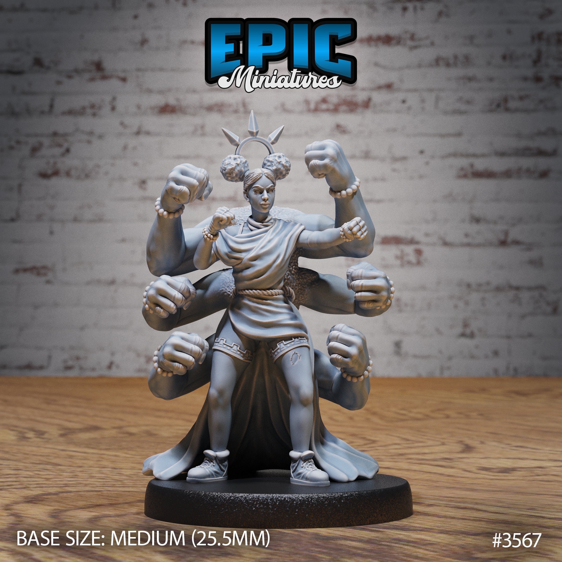 Iron Fist Tournament, Divine Hands Priestess - Epic Miniatures ...