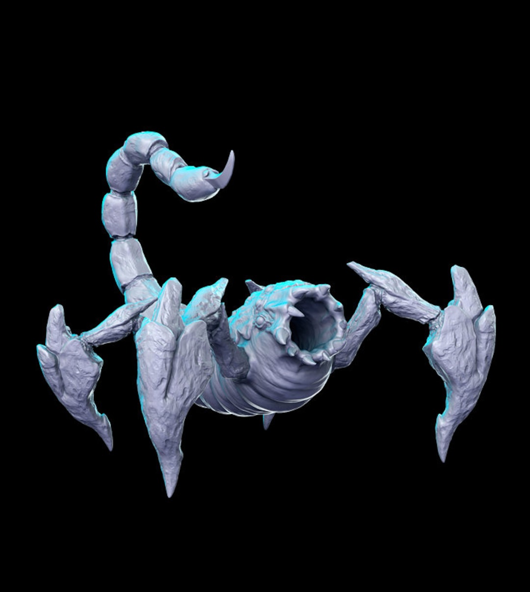 Giant Scorpion Gorger large Monster RN Estudio Dungeons - Etsy