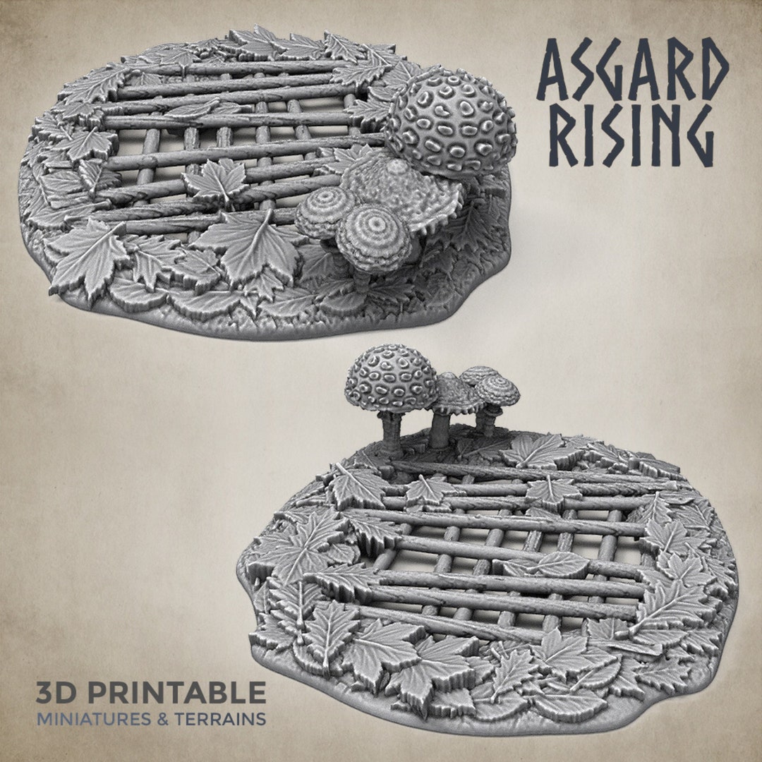Pit Trap, Forest Pit, Wolf Trap | Asgard Rising | High Quality Terrain ...