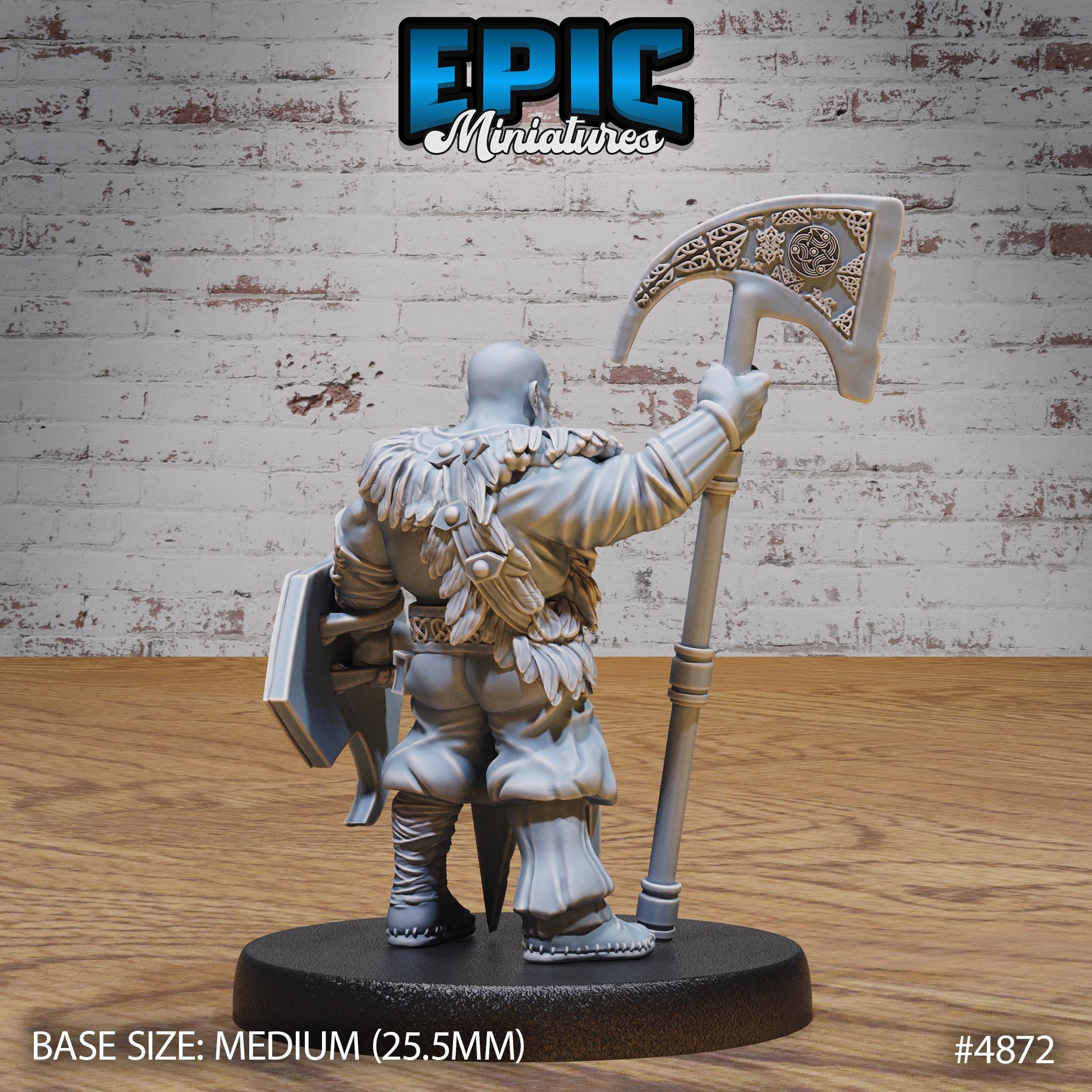 Dwarf Raider, Age of Dragons #4872-4874 - Epic Miniatures | Dungeons ...