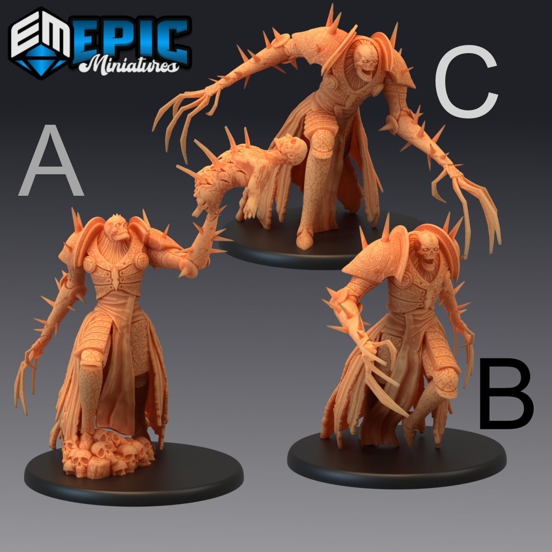 Armored Boneclaw (large Creature) - Epic Miniatures | Dungeons ...