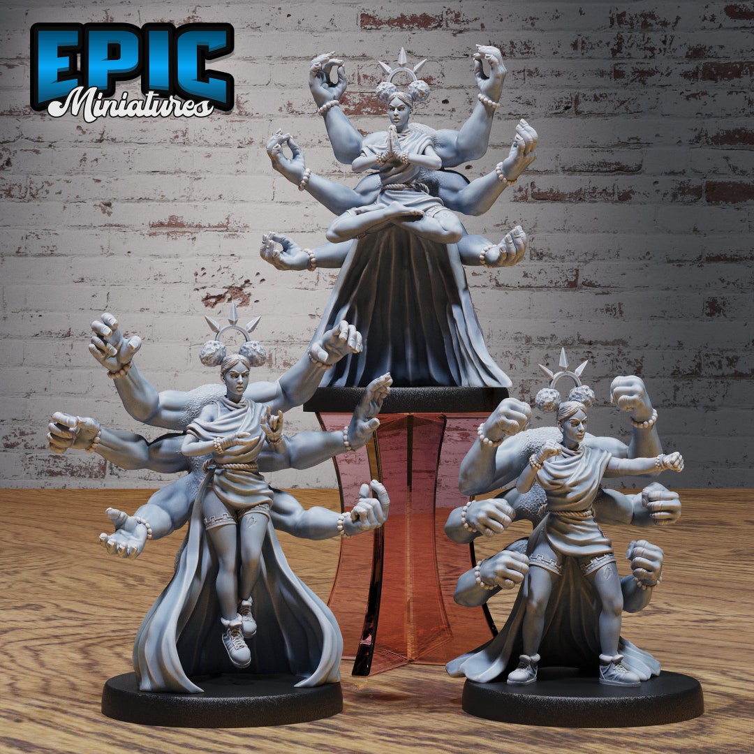Iron Fist Tournament, Divine Hands Priestess - Epic Miniatures ...