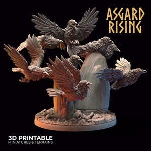 Raven Swarms (large Creatures) - Asgard Rising | Dungeons & Dragons ...