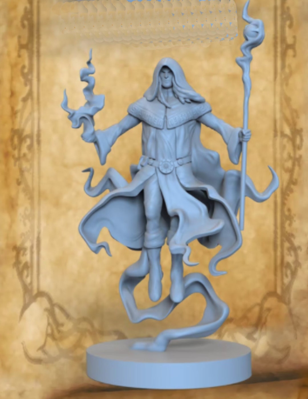 Male Human Mage - Dungeon 3d Classics | Dungeons & Dragons | Pathfinder ...