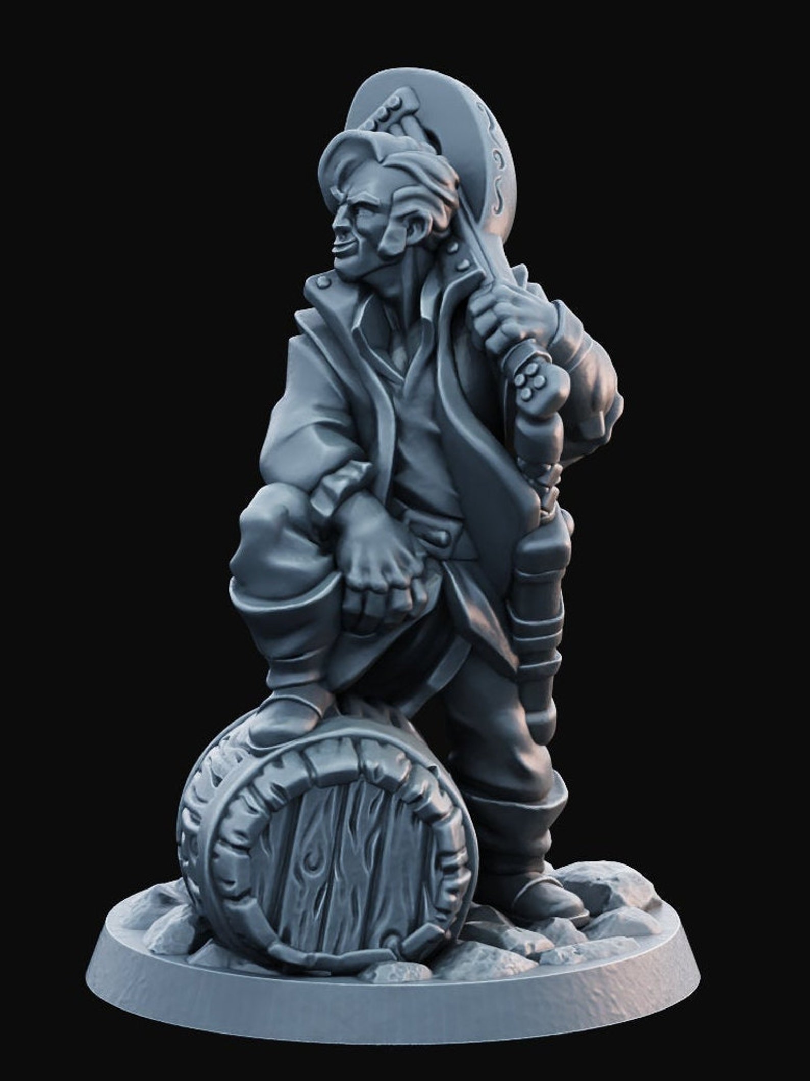 Bard Miniature for Tabletop Rpgs | Heroes of the Realm Kickstarter ...