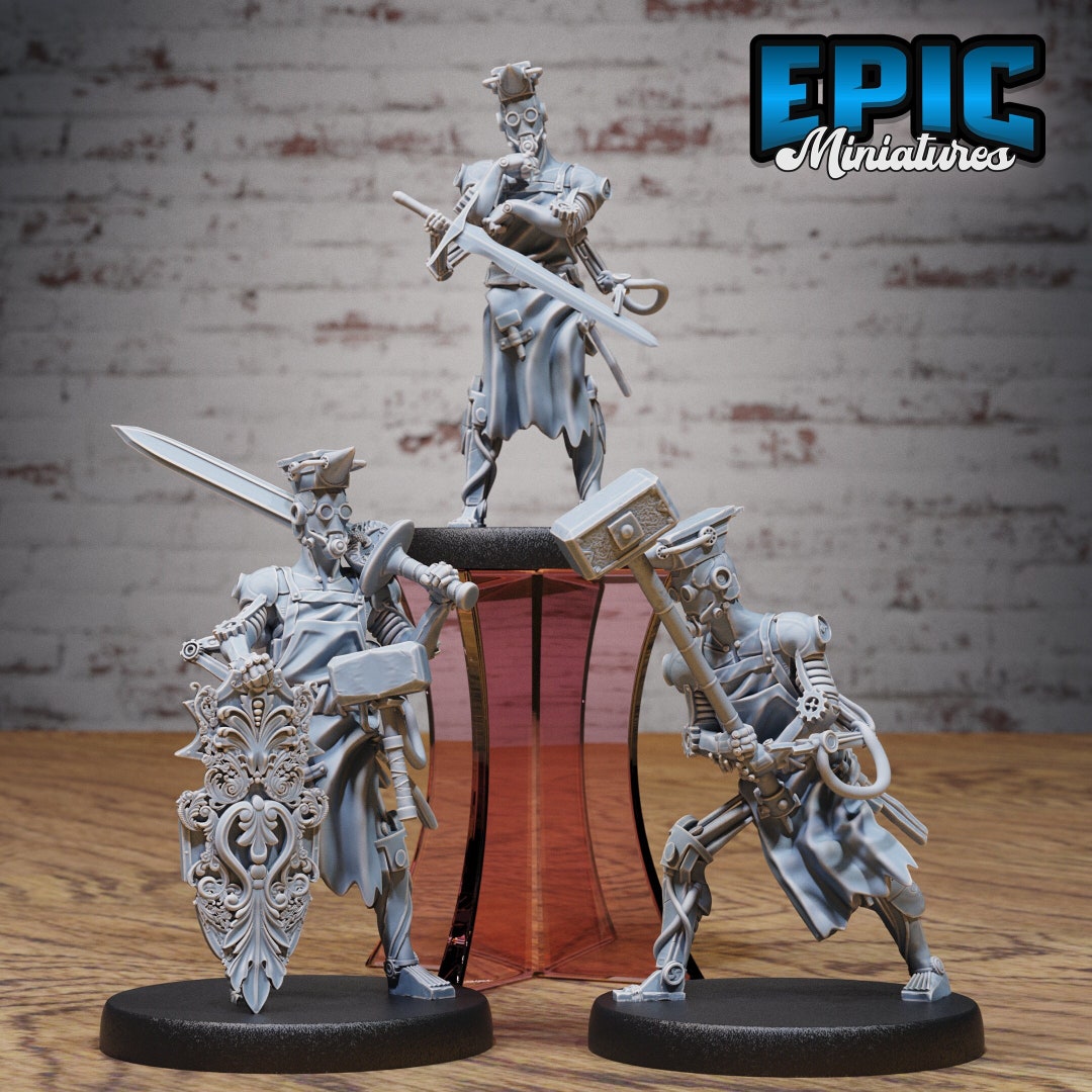 Warrior Smith Construct - Epic Miniatures | Dungeons & Dragons ...