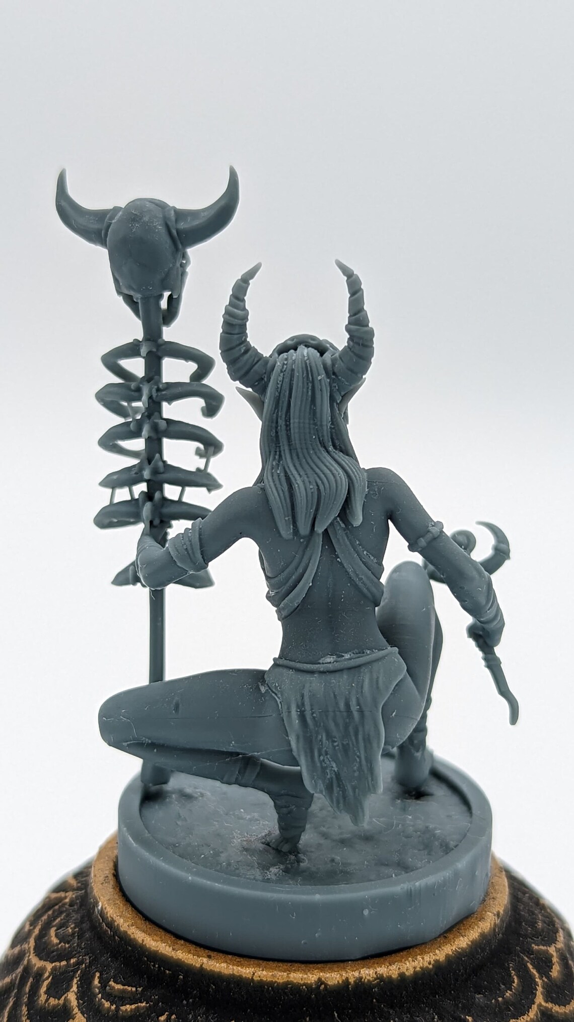 Iris, Elf Necromancer, Miniature for Tabletop Rpgs | Fantasy Elf Girls ...