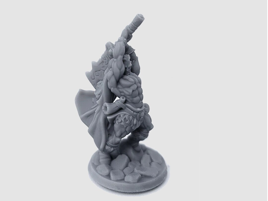 Barbarian Miniature for Tabletop Rpgs | Heroes of the Realm Kickstarter ...