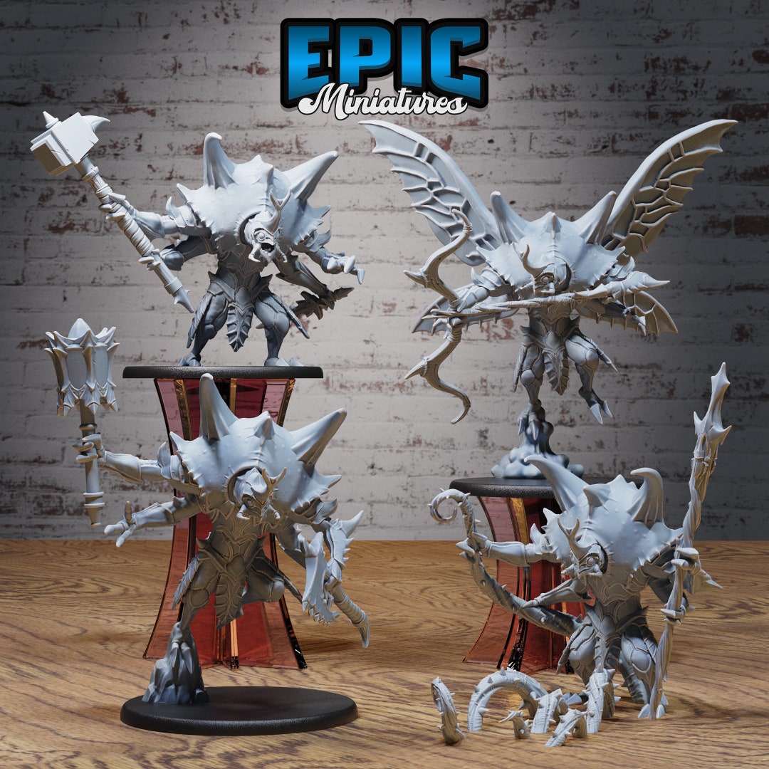 Insectoid Jungle Hulk (large Creature) - Epic Miniatures | Dungeons ...