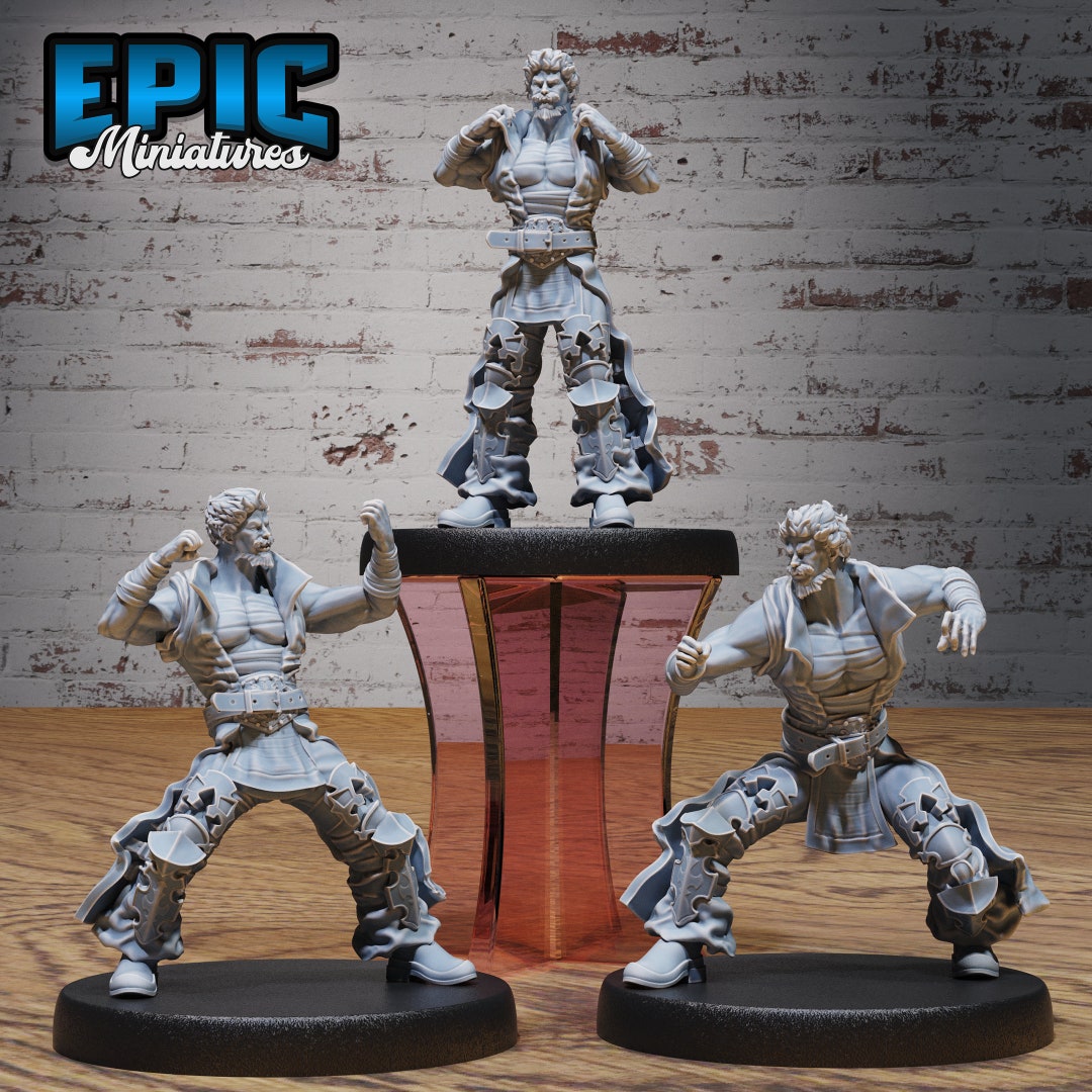 Iron Fist Tournament, Foreign Challenger - Epic Miniatures | Dungeons ...
