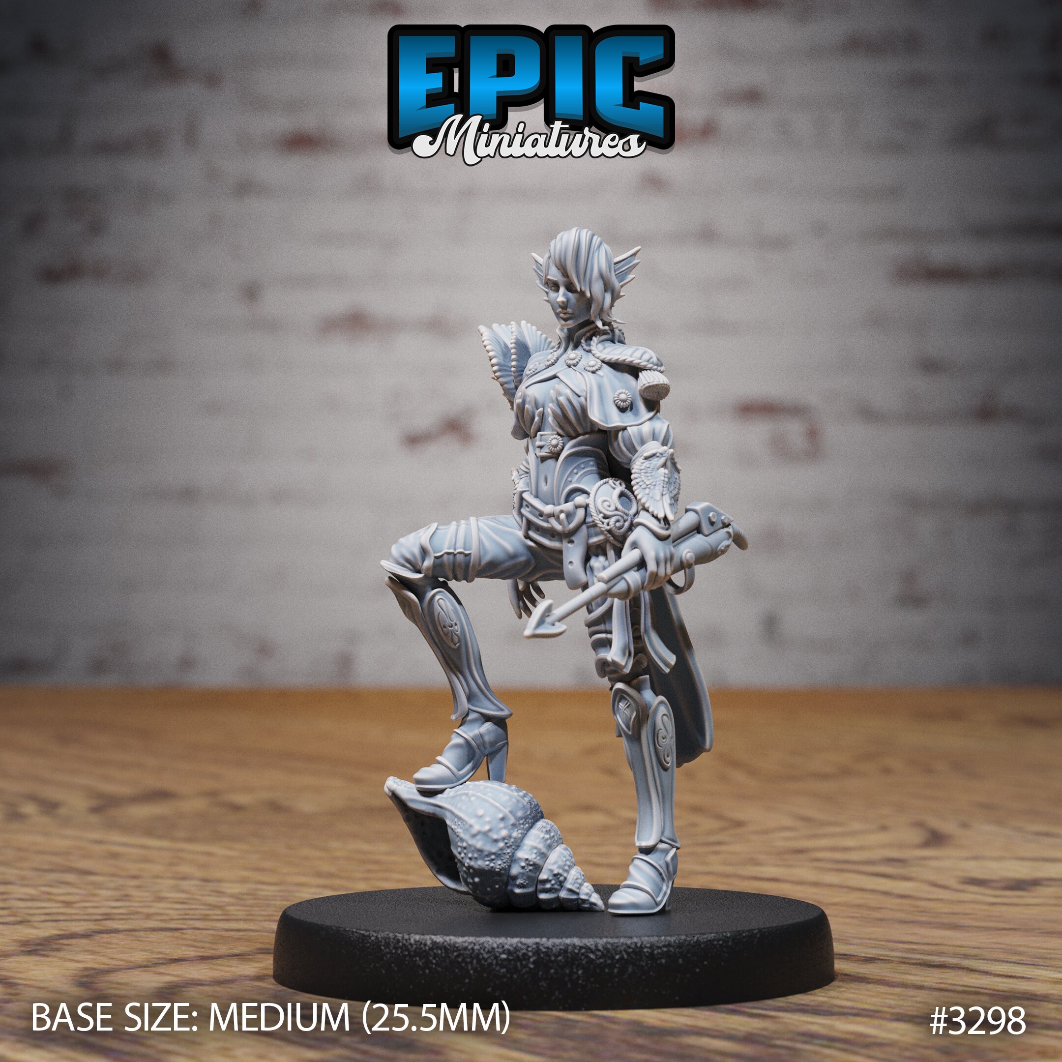 Female Triton - Epic Miniatures | Dungeons & Dragons | Pathfinder ...